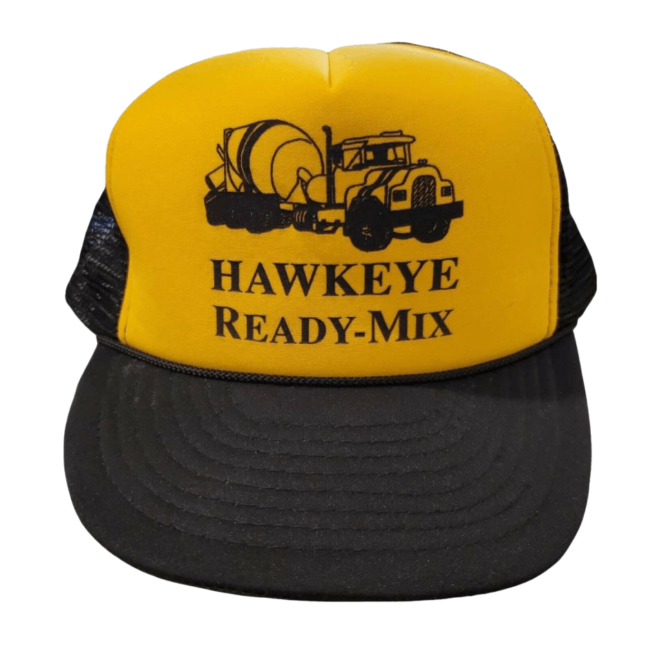 Vintage 80s Hawkeye Ready Mix Trucker Hat | Shop THRILLING