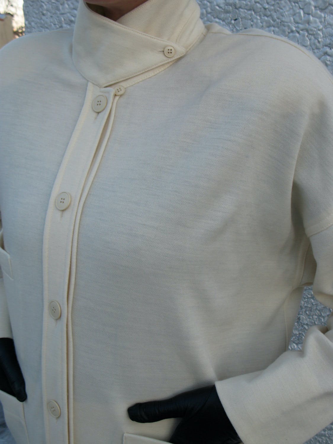 Vintage 80's White Wool Skirt and Jacket by Sonia Rykiel | Shop THRILLING