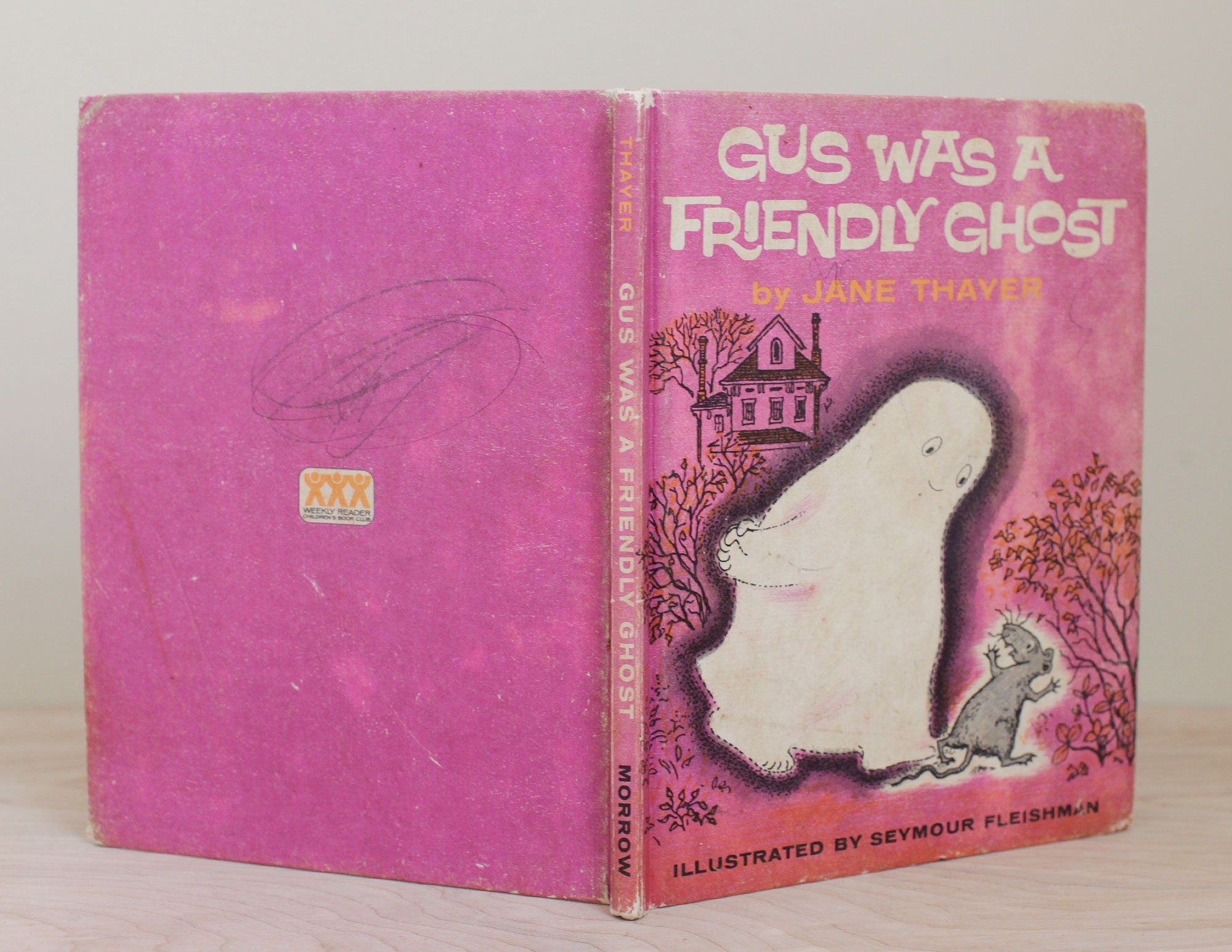 Vintage Gus Was a Friendly Ghost by Jane Thayer and Illustrated by ...
