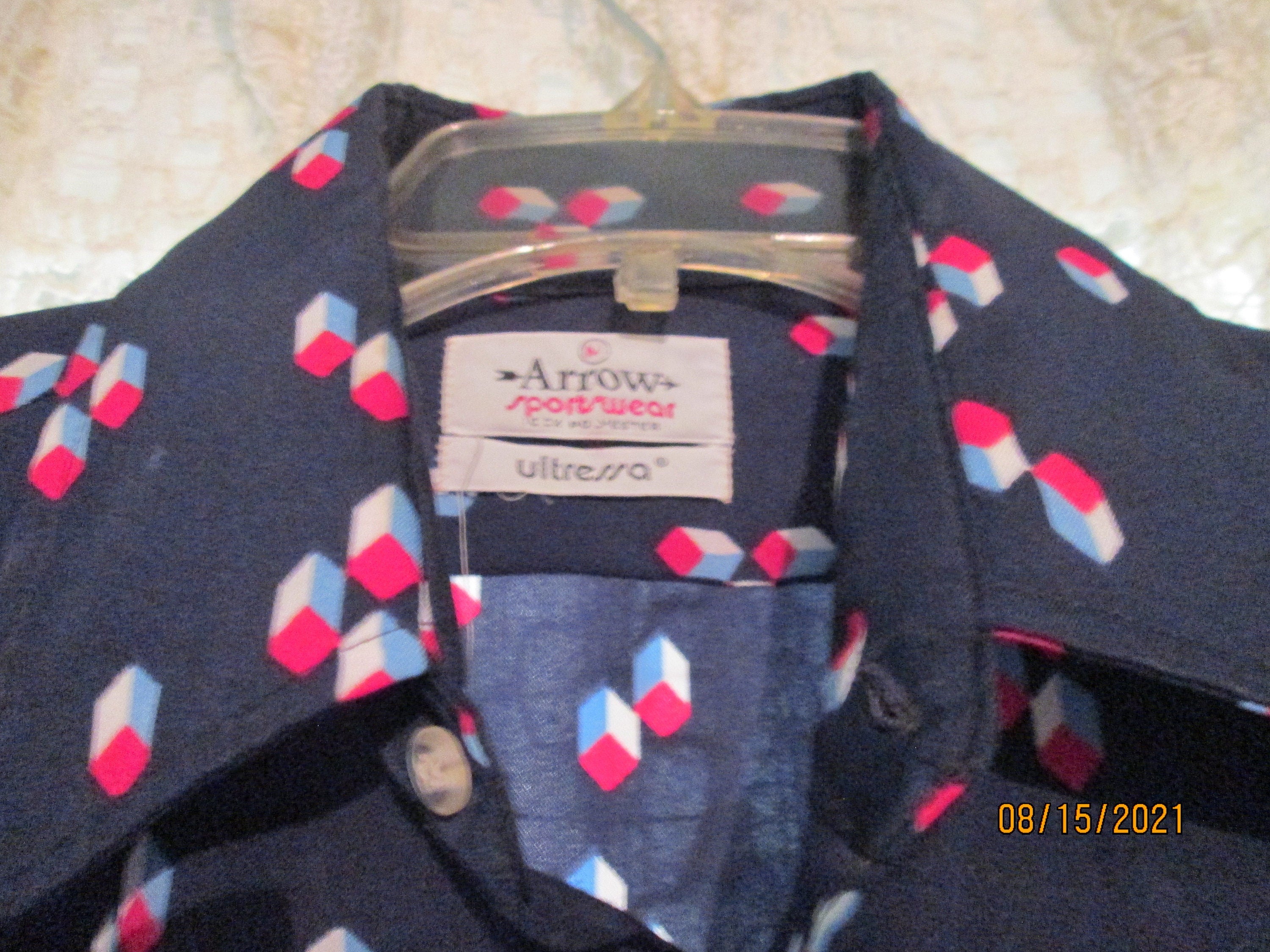 Vintage 70s Arrow Ultressa Button-down Shirt L Xl | Shop THRILLING