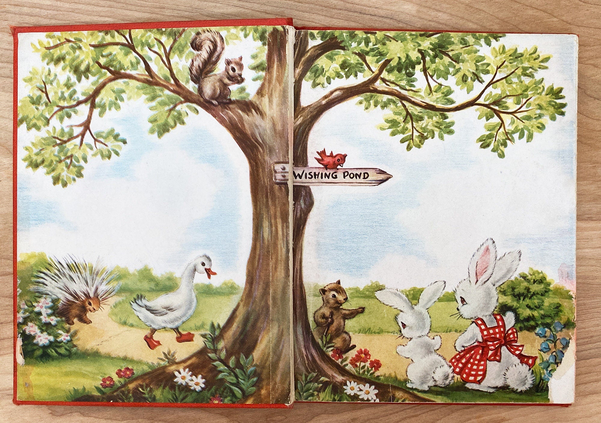 Vintage The Little Rabbit Who Wanted Red Wings by Carolyn Sherwin ...