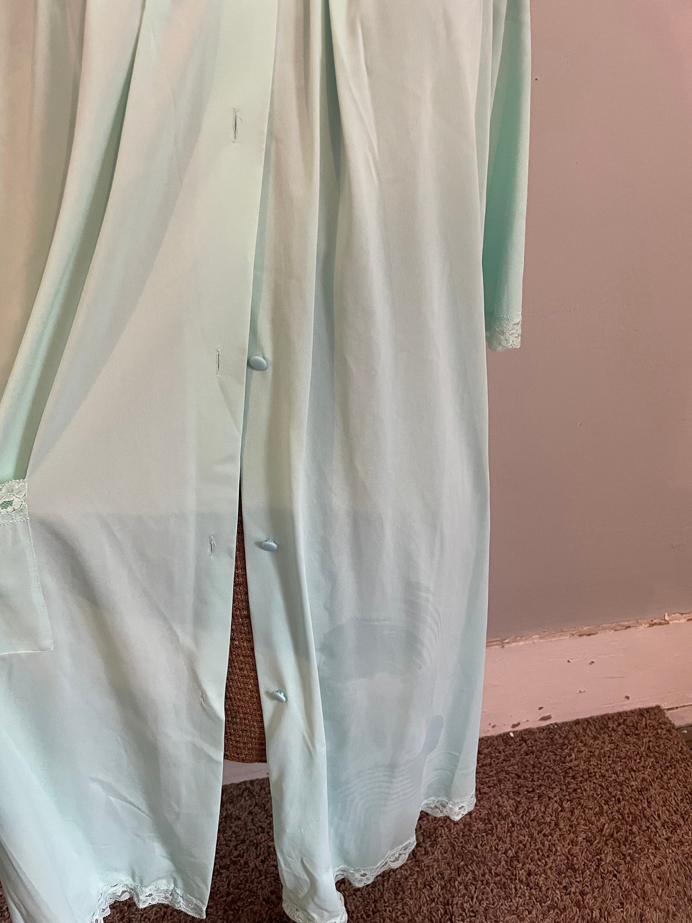 Vintage Volup 80s Shadowline Blue Nightgown | Shop THRILLING