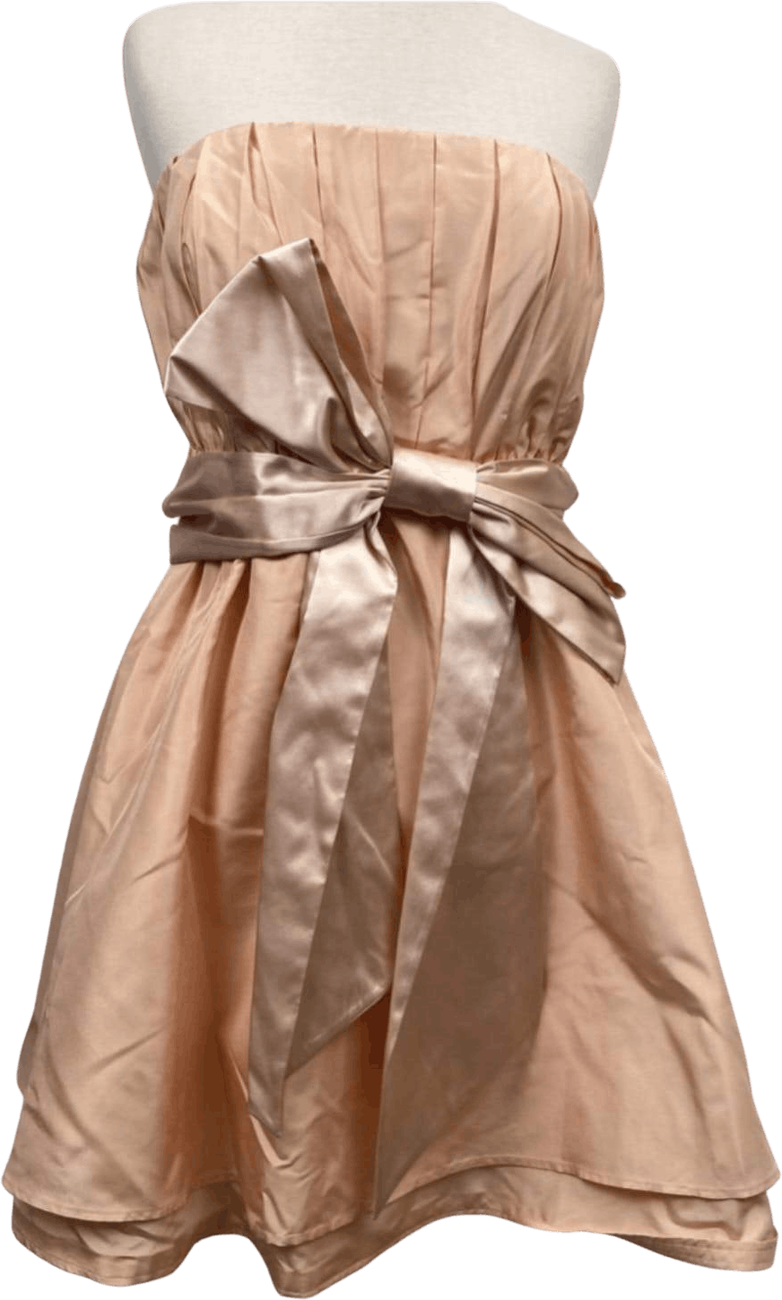 Vintage Peachy Micro Mini Party Dress By Alice Olivia Shop THRILLING vintage-peachy-micro-mini-party-dress-by-alice-olivia-shop-thrilling