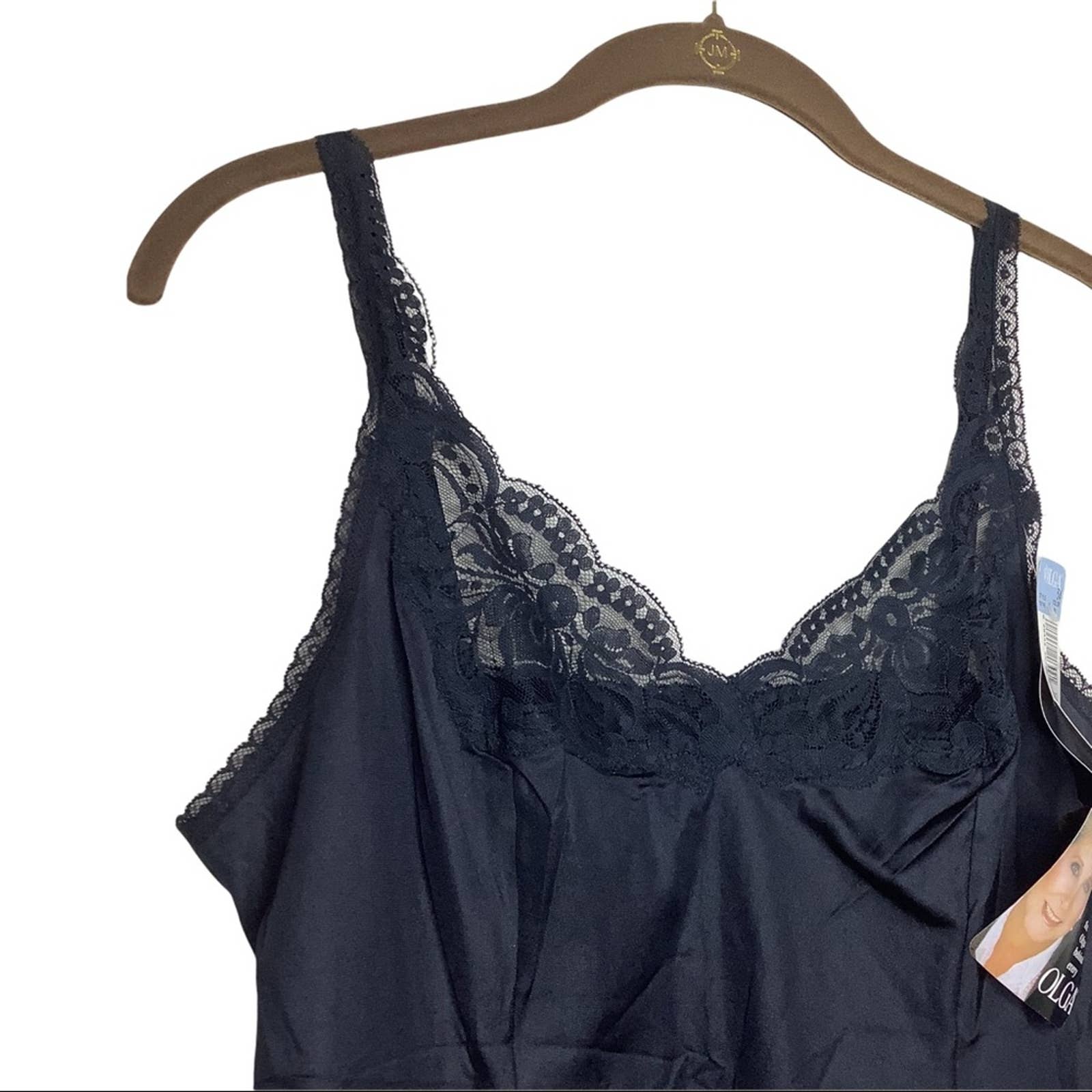 Vintage Cami 80s 90s Small 34 Nylon Lace Trim Lingerie Adjustable Dead | Shop THRILLING