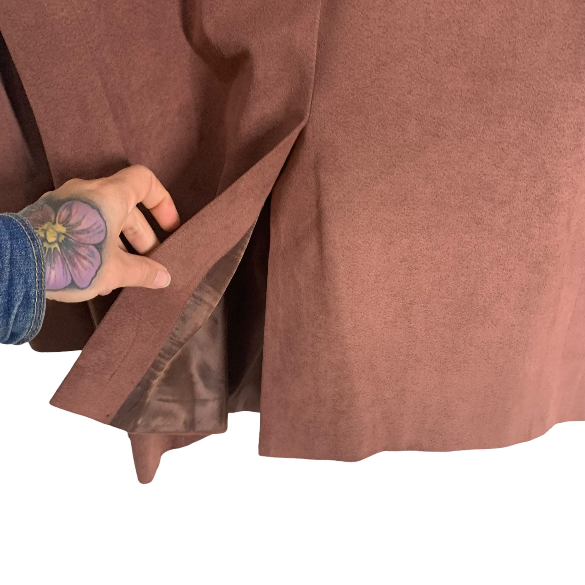 Vintage 90s Ultra Suede Brown Two Button Sport Coat by Royal Guild, Ab ...