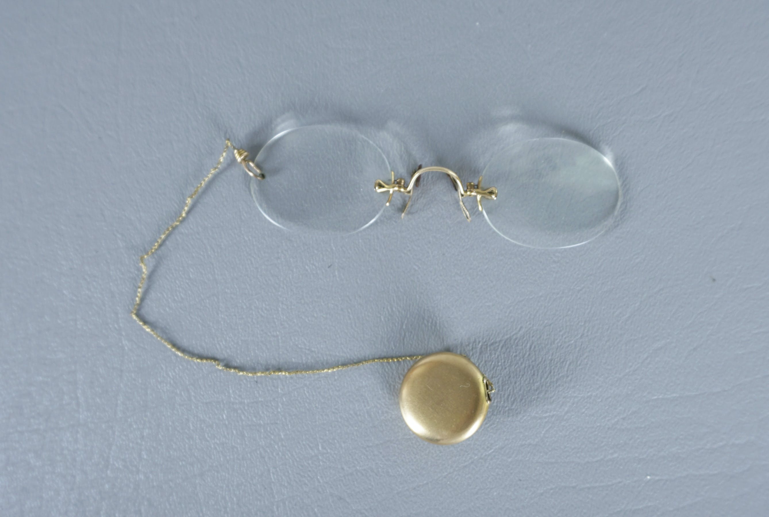 Vintage Antique Gold Filled Pince-Nez Spectacles by Ketchum & Mcdougall ...