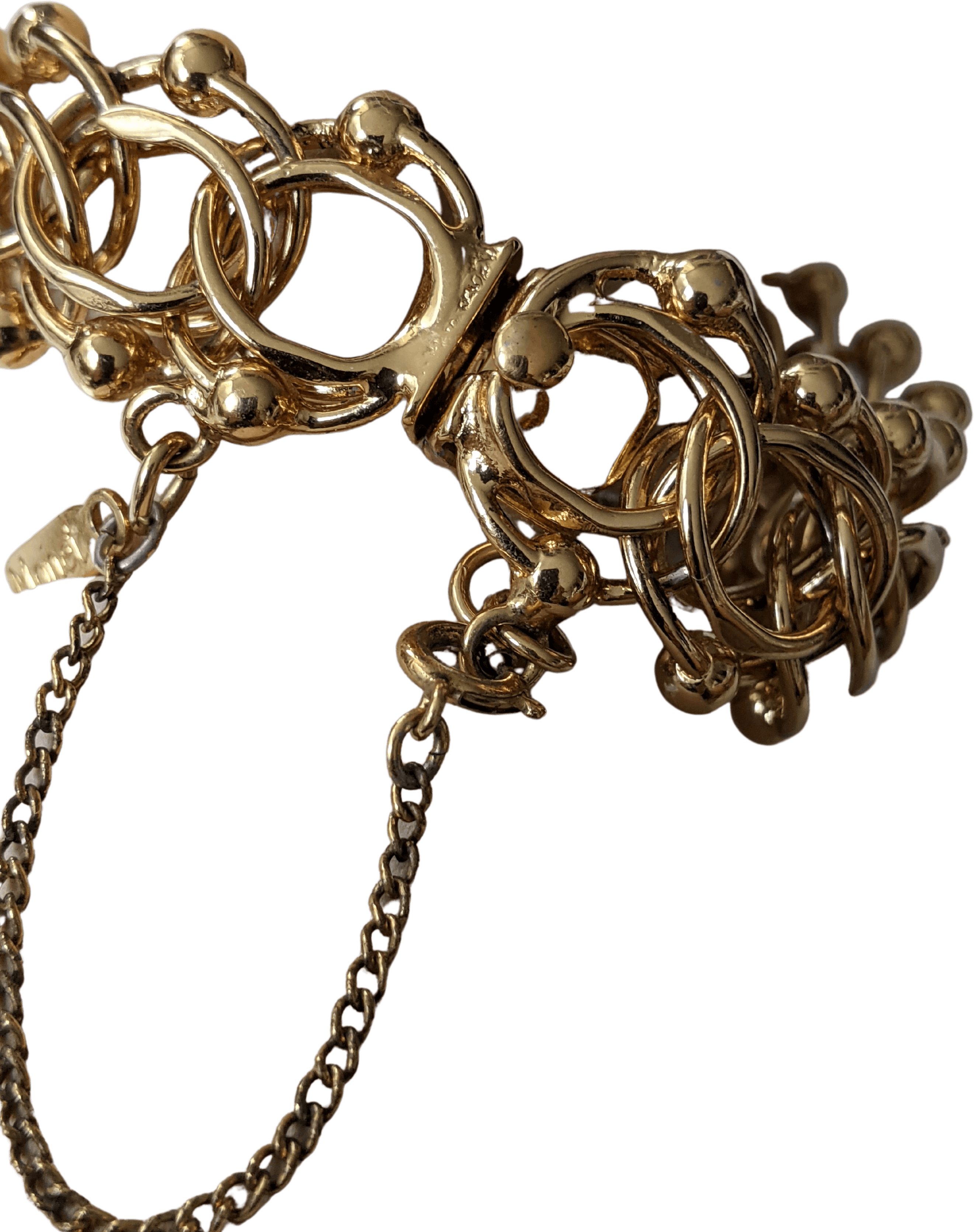 Vintage 60's Gold Link Bracelet by Monet | Shop THRILLING