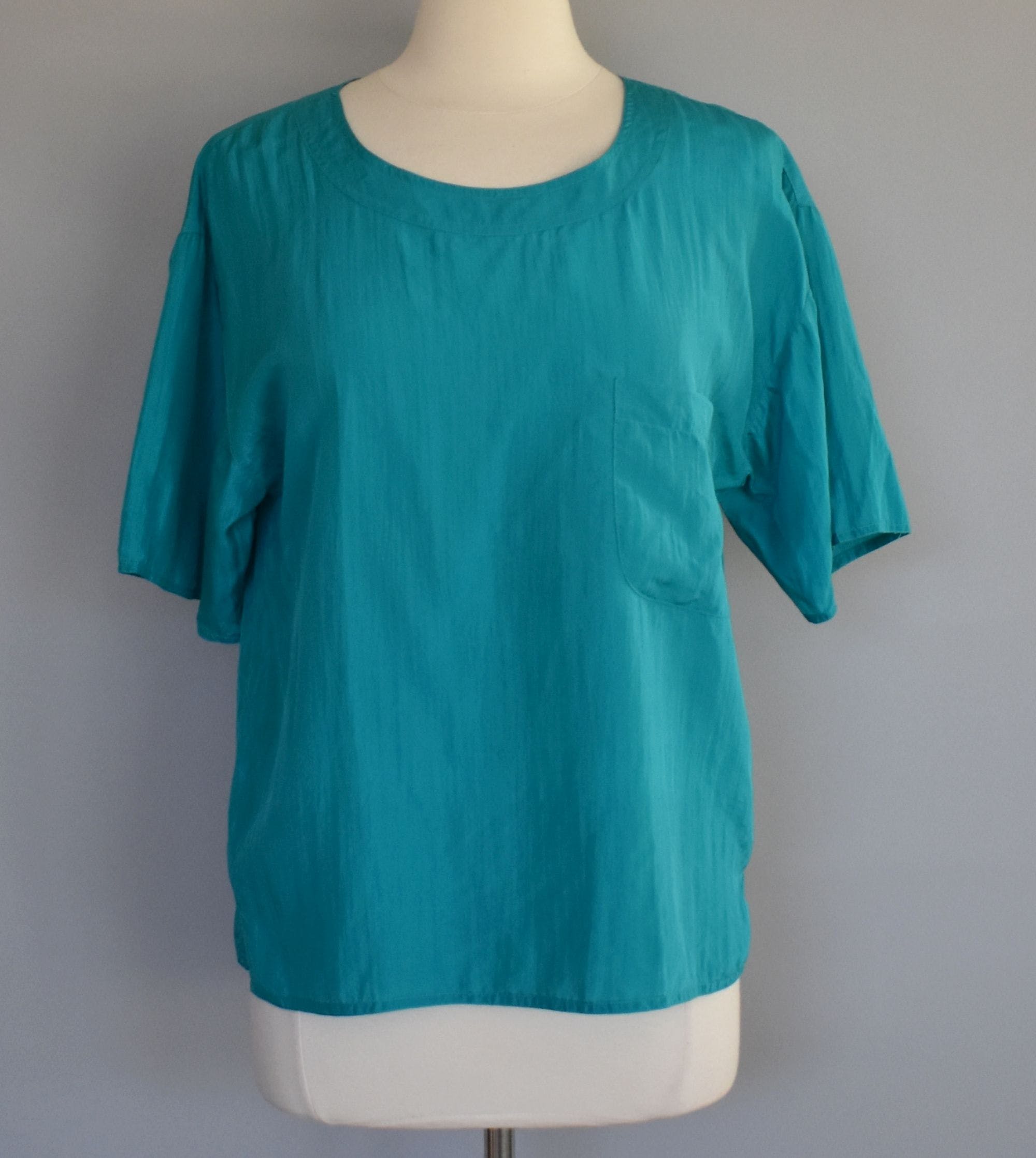 Vintage 90's Shiny Silk Blouse and Pants Set by Restless Clothiers ...