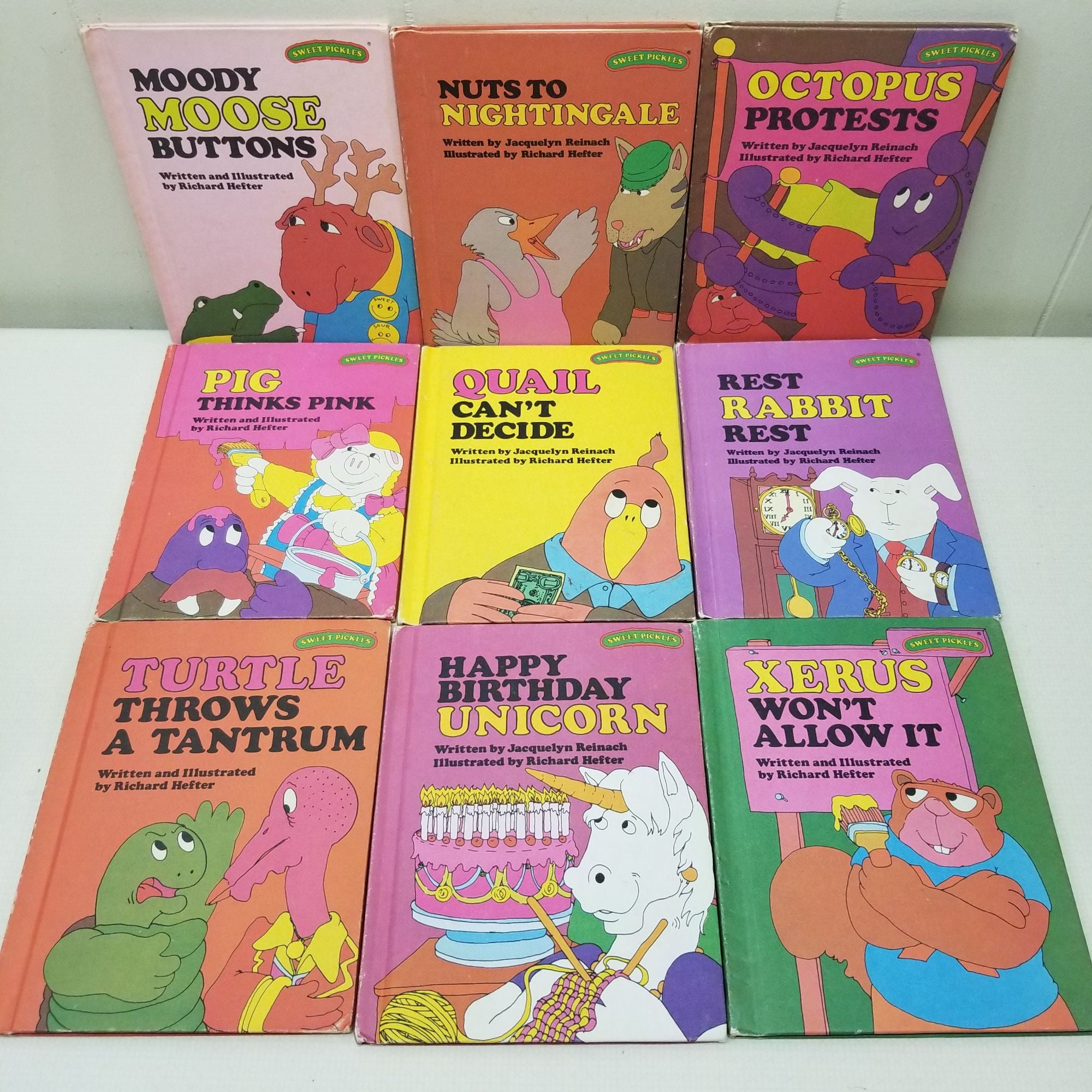 Vintage 33 Sweet Pickles Books Weekly Reader Home School Character ...