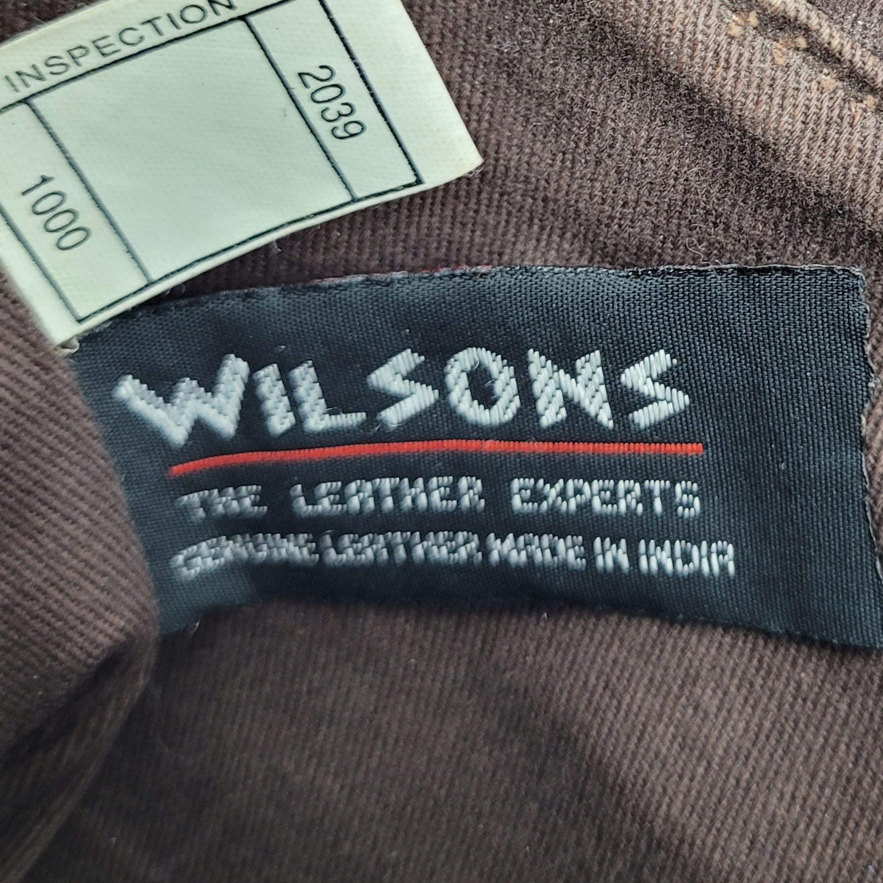 Vintage 80s Wilsons Leather Backpack Western Minimalist Tan Silver Buc ...