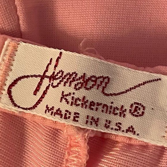 Vintage 80s Pink Pajama Set With White Lace By Henson Kickernick | Shop ...