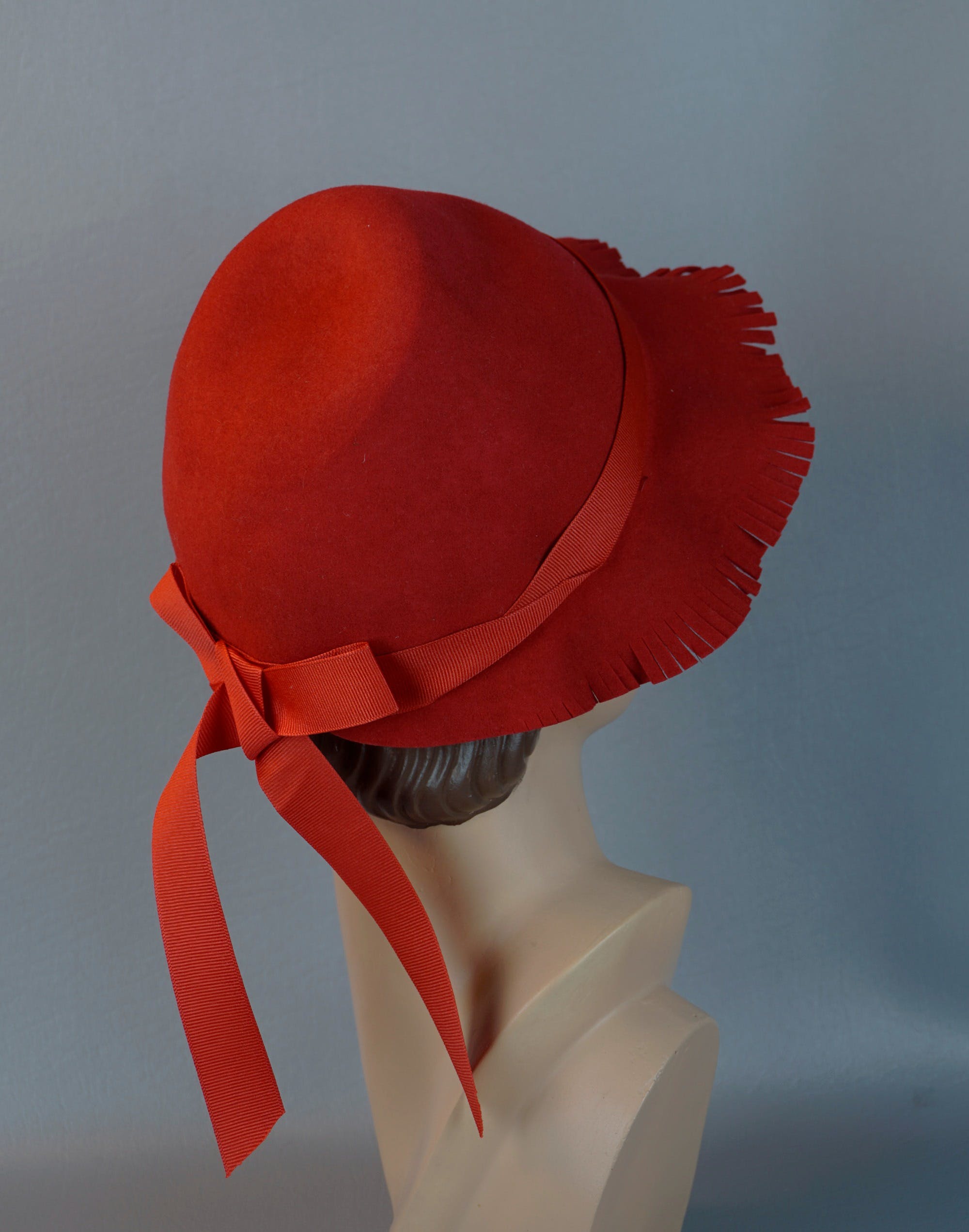 Vintage 30’s Nos Red Fringe Hat | Shop THRILLING