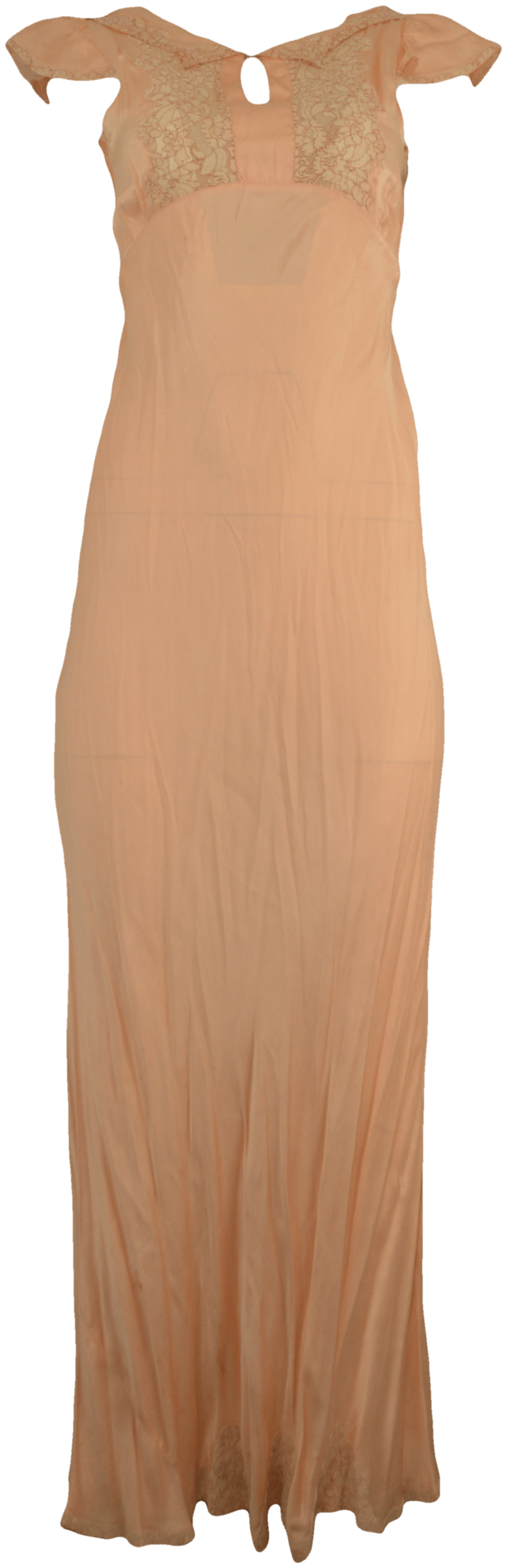 Vintage 30's Peach Nightgown | Shop THRILLING