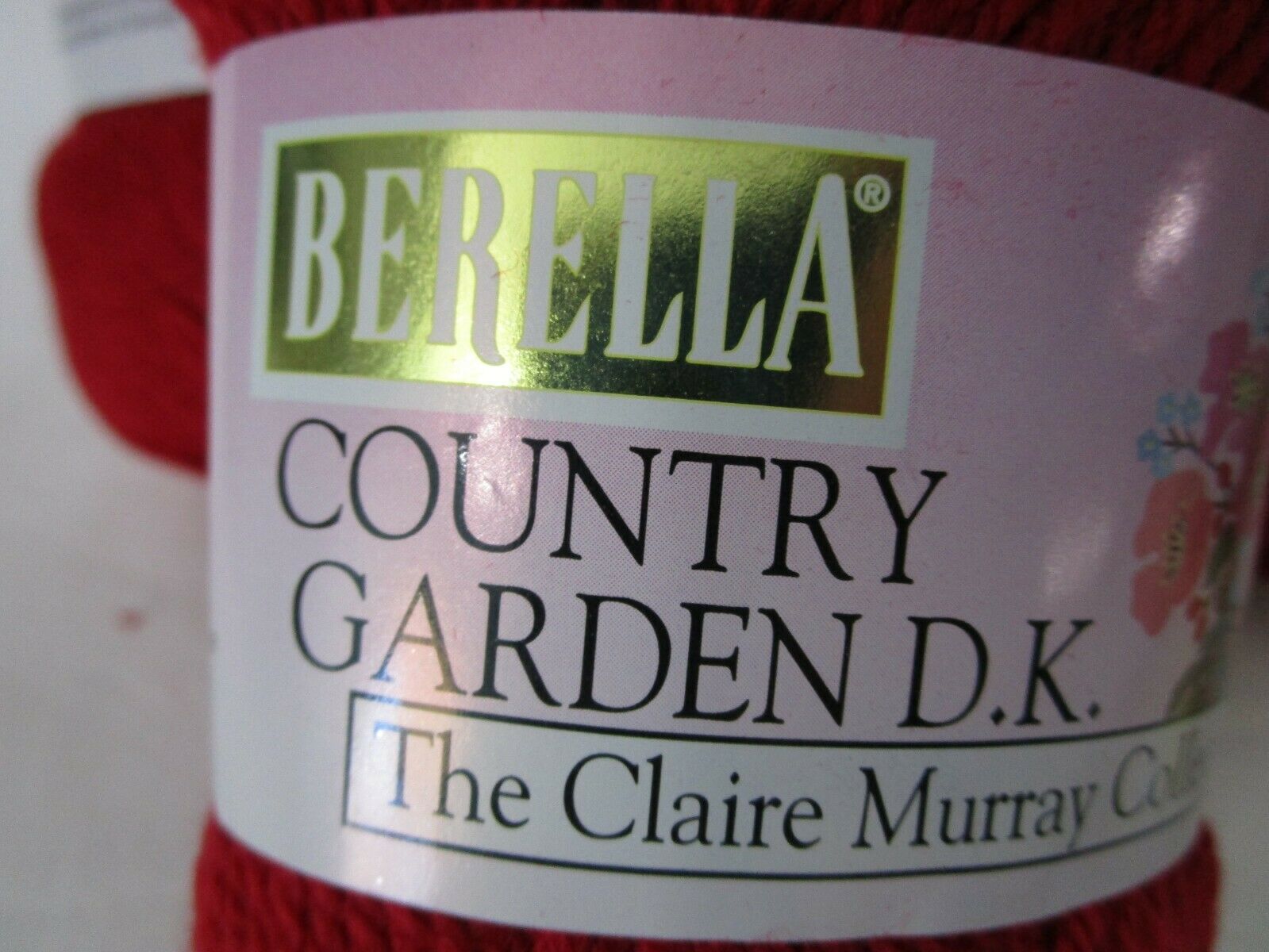 Vintage Claire Murray Collection Brick Red 4 Skeins New by Berella Cou ...