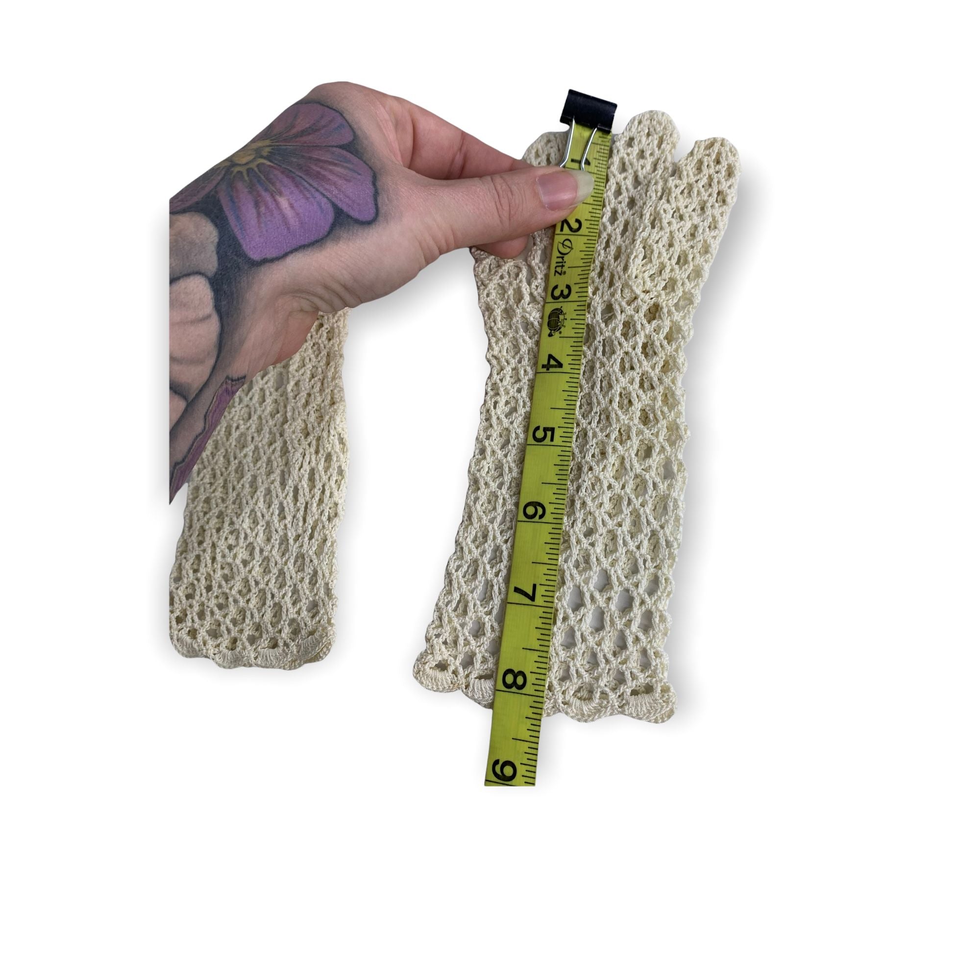 Vintage Mesh Crochet Riding Gloves | Shop THRILLING