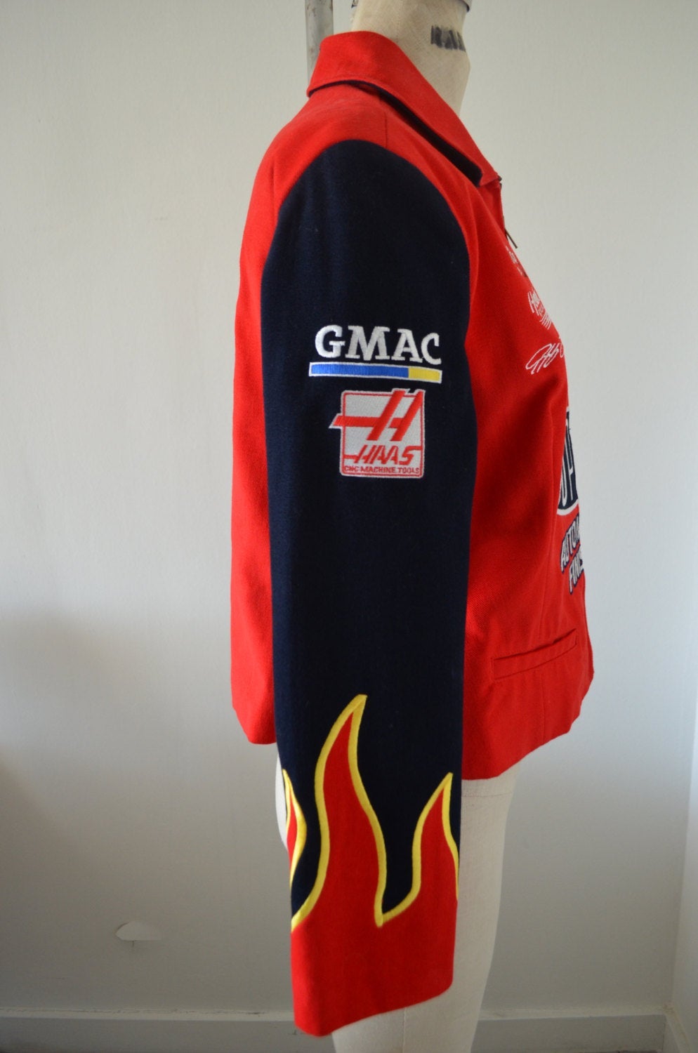 Vintage Nascar Design Dupont Nascar Twill Racing Jacket by Motorsports ...