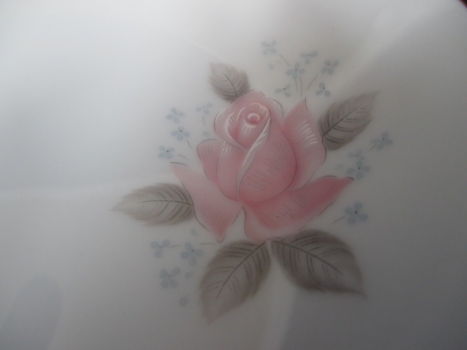 Vintage Noritake Roseville China Coupe Soup Bowl Pink Rose Discontinue ...