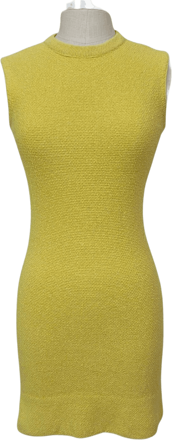 Vintage 60’s 70’s Knit Sleeveless Mod Go Go Mini Dress | Shop THRILLING