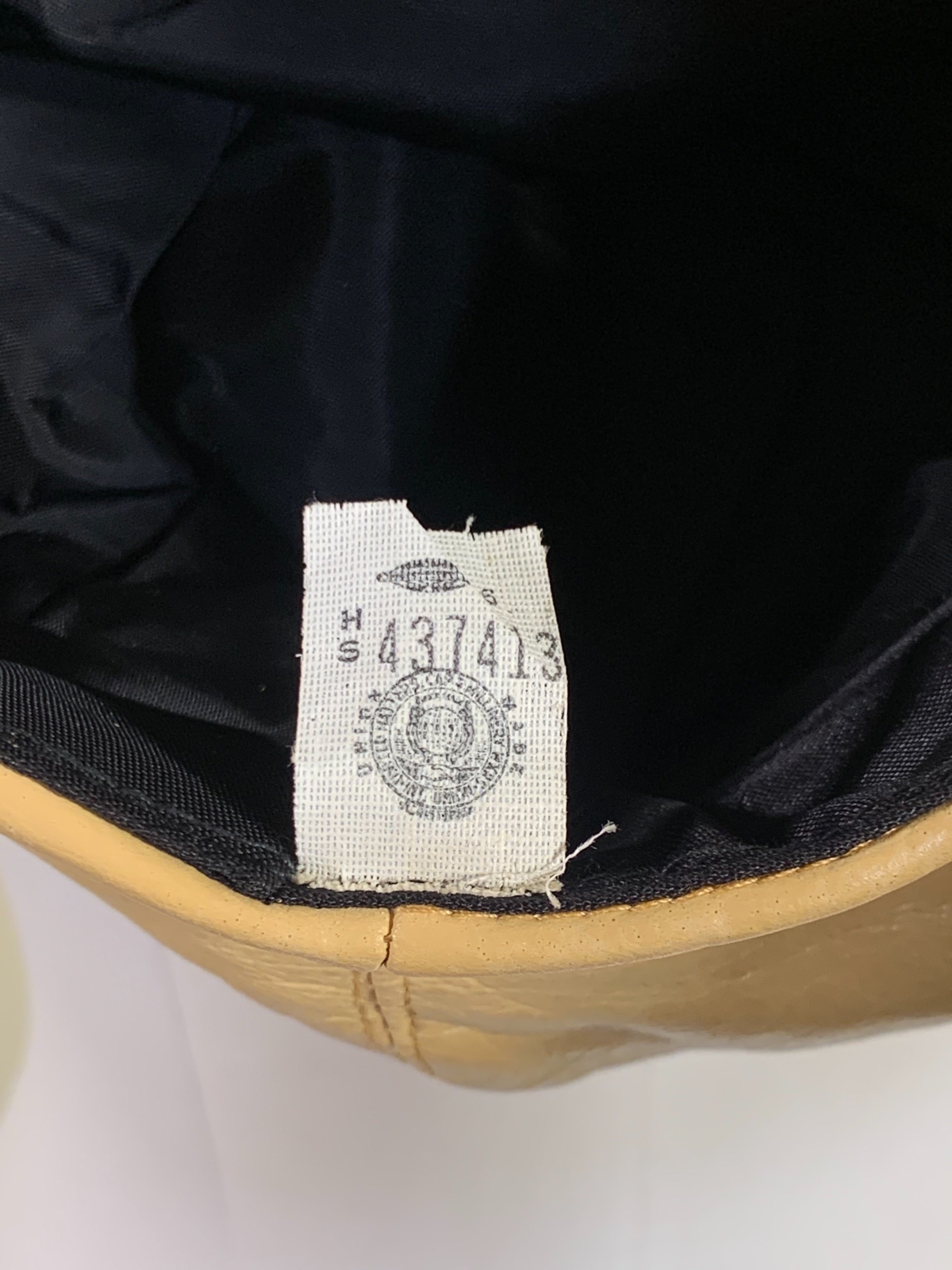 Vintage 60’s/70’s Pale Yellow Beige News Boy Cap | Shop THRILLING