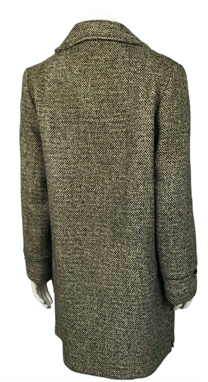 Vintage 60’s Long Wool Tweed Coat by Penguin Fashions | Shop THRILLING