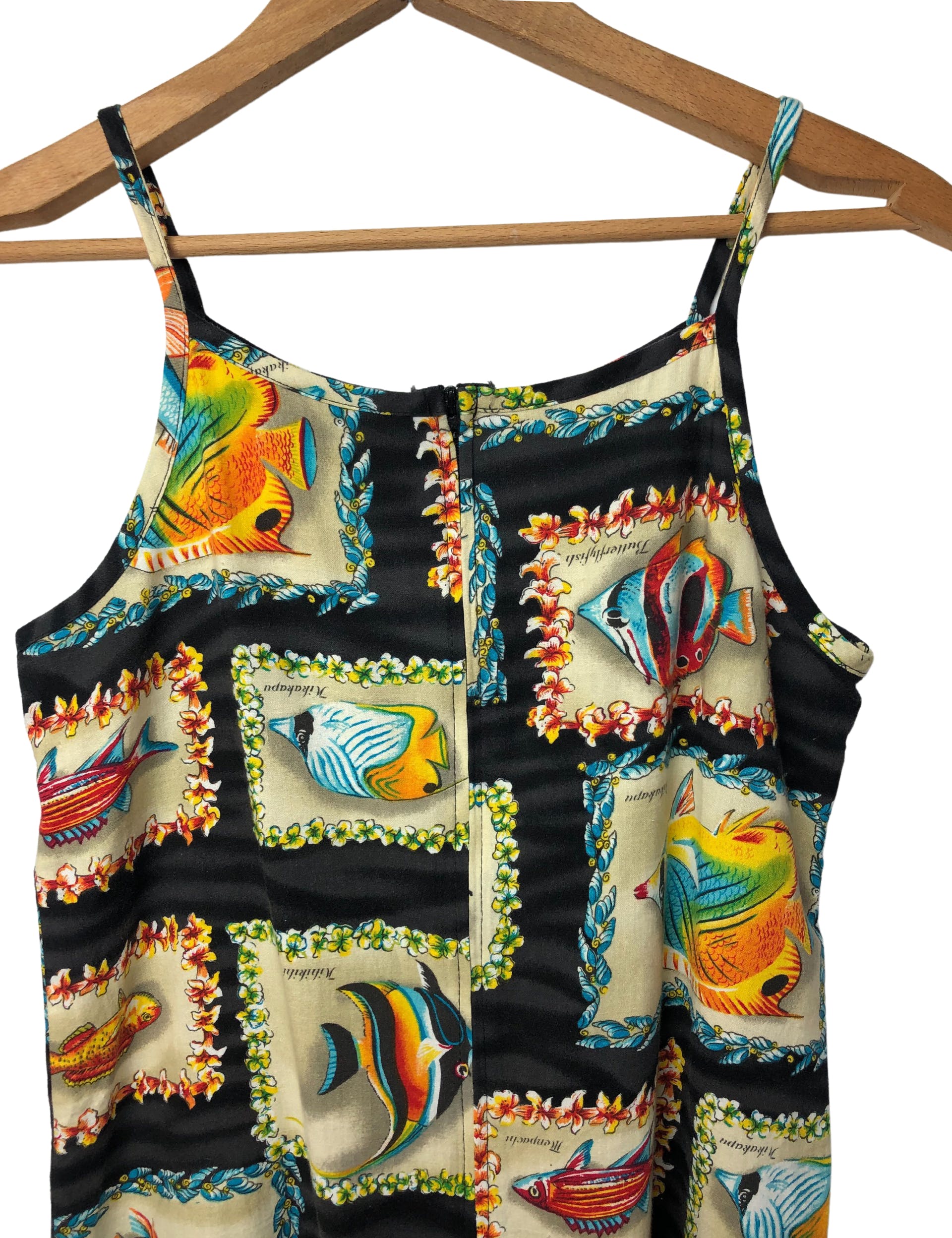 Vintage 60’s Tropical Fish Halter Sundress | Shop THRILLING