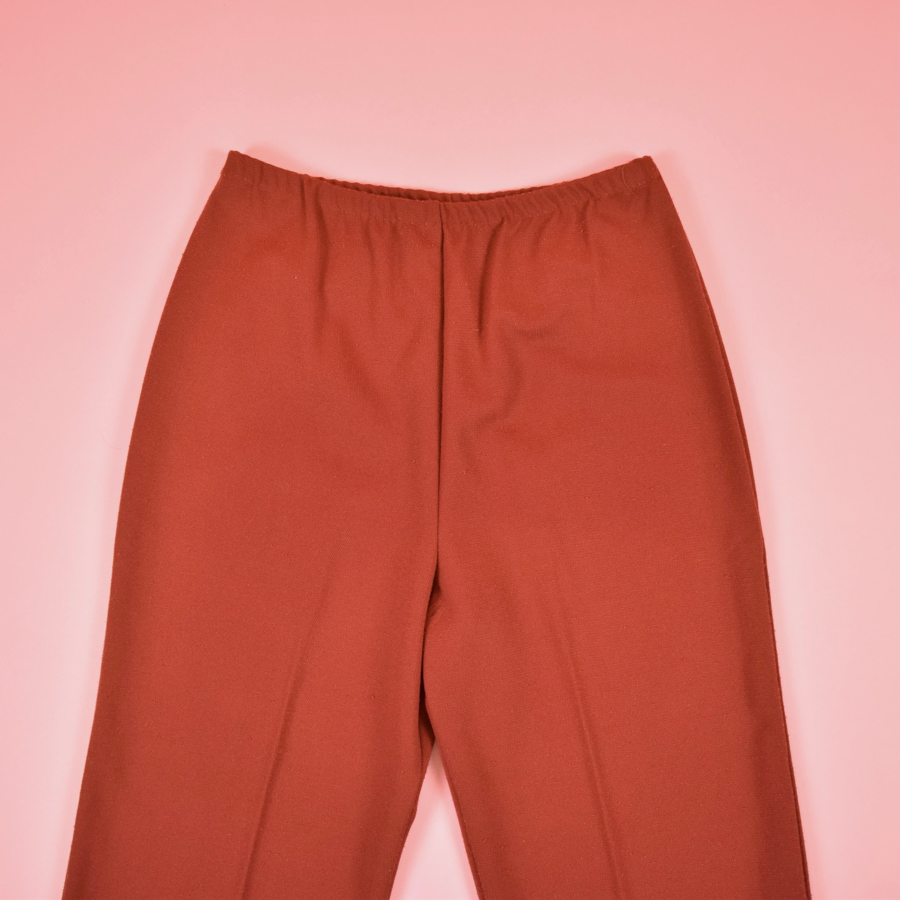 Vintage 70’s Burnt Orange High Waisted Pants | Shop THRILLING