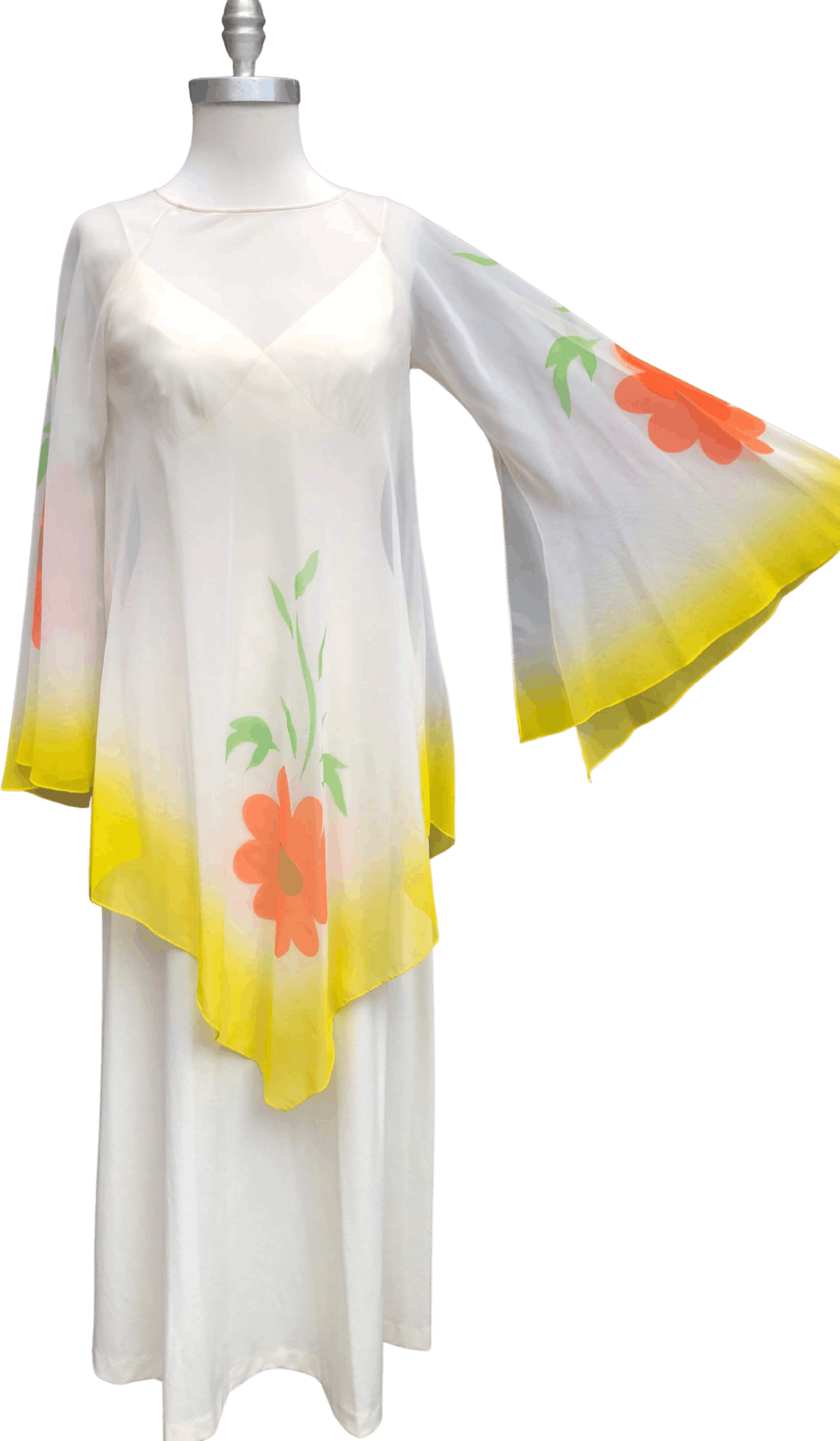 Vintage 70’s Deadstock Ombre Overlaydress Set by Bernie Bee | Shop ...