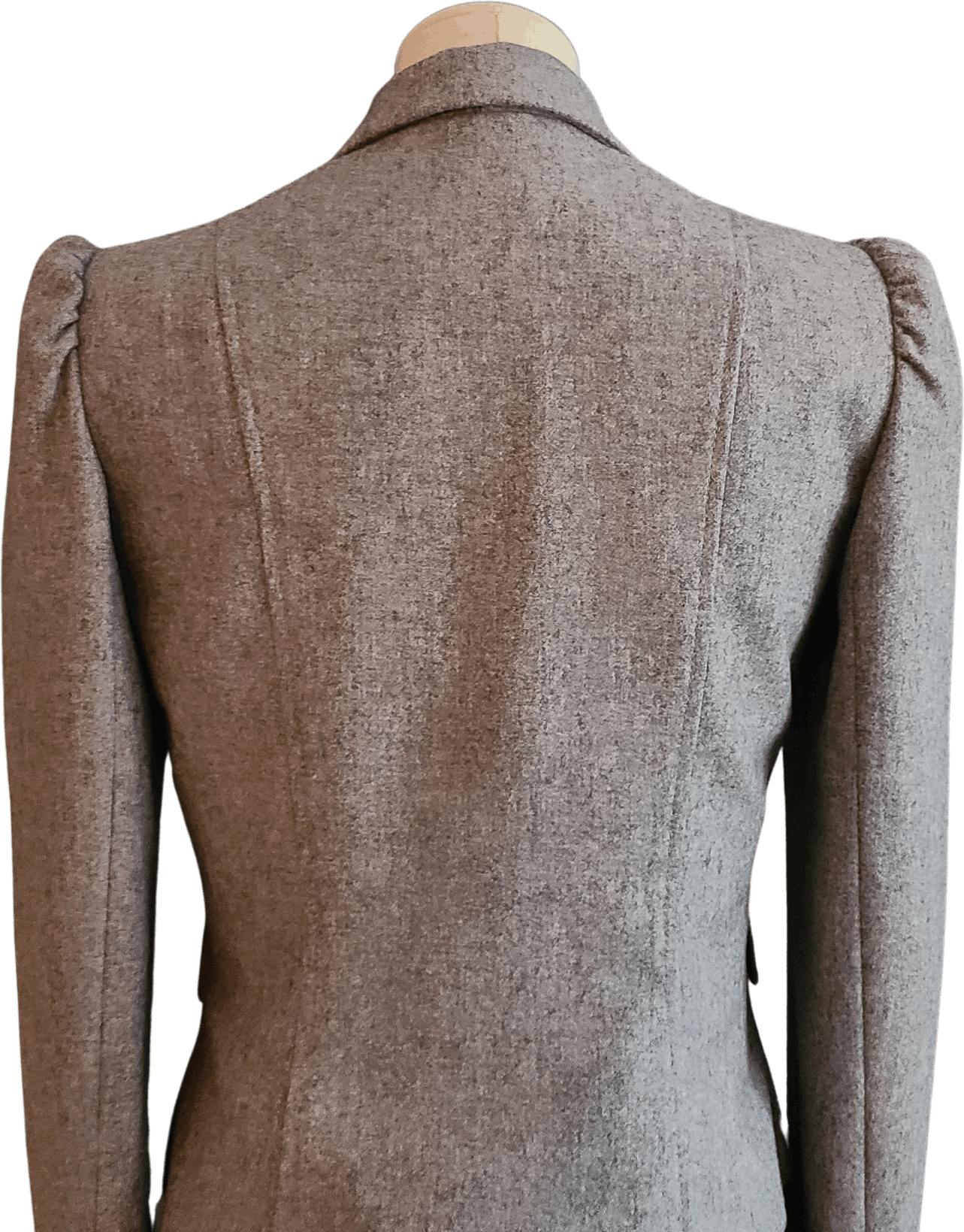 Vintage 70's Gray Victorian Style Cropped Wool Riding Jacket by JH ...