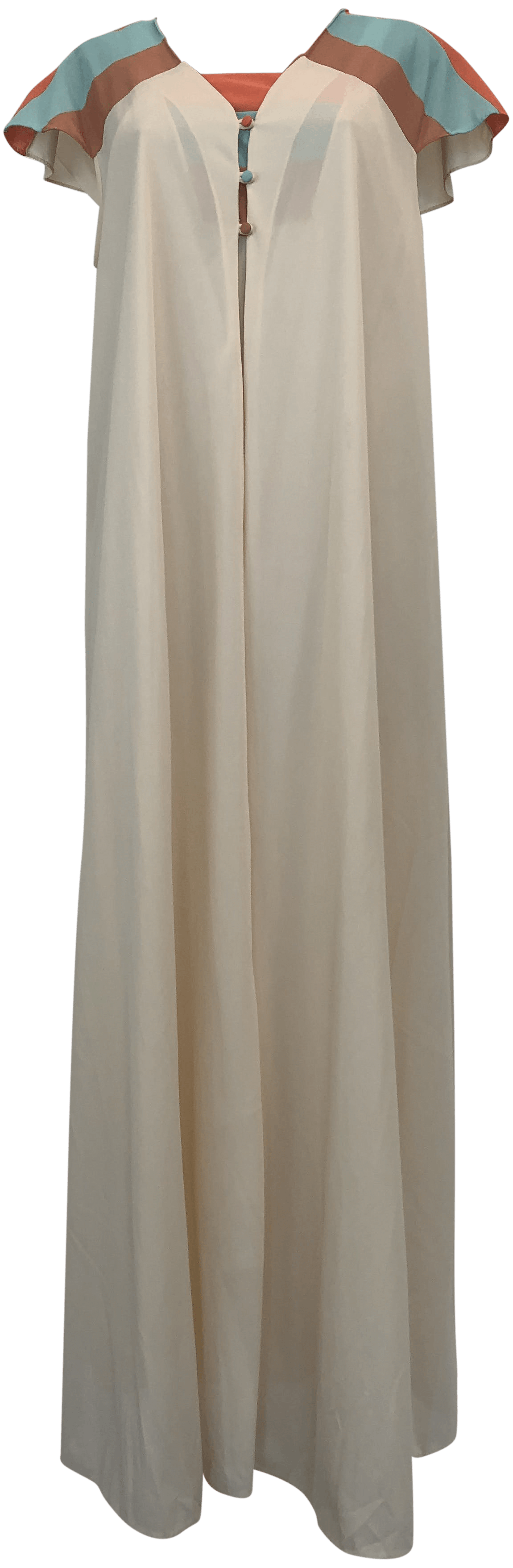 Vintage 70’s Ivory Nightgown Maxi Set by Lady Weldon | Shop THRILLING