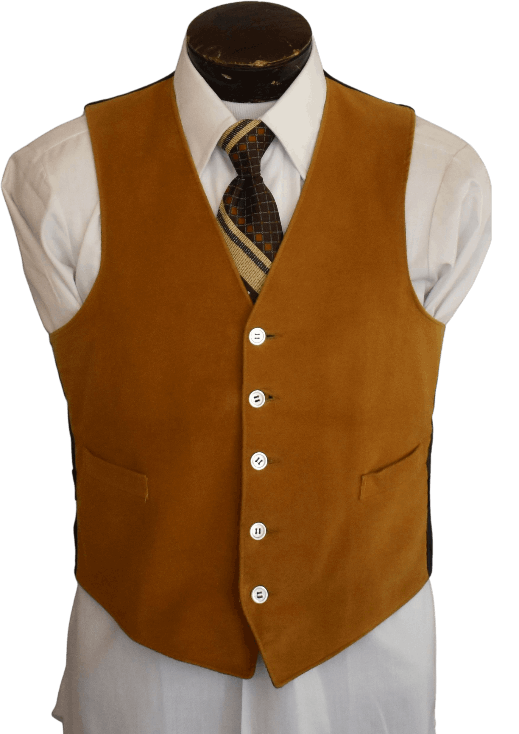 Vintage 70's Mens Reversible Vest | Shop THRILLING