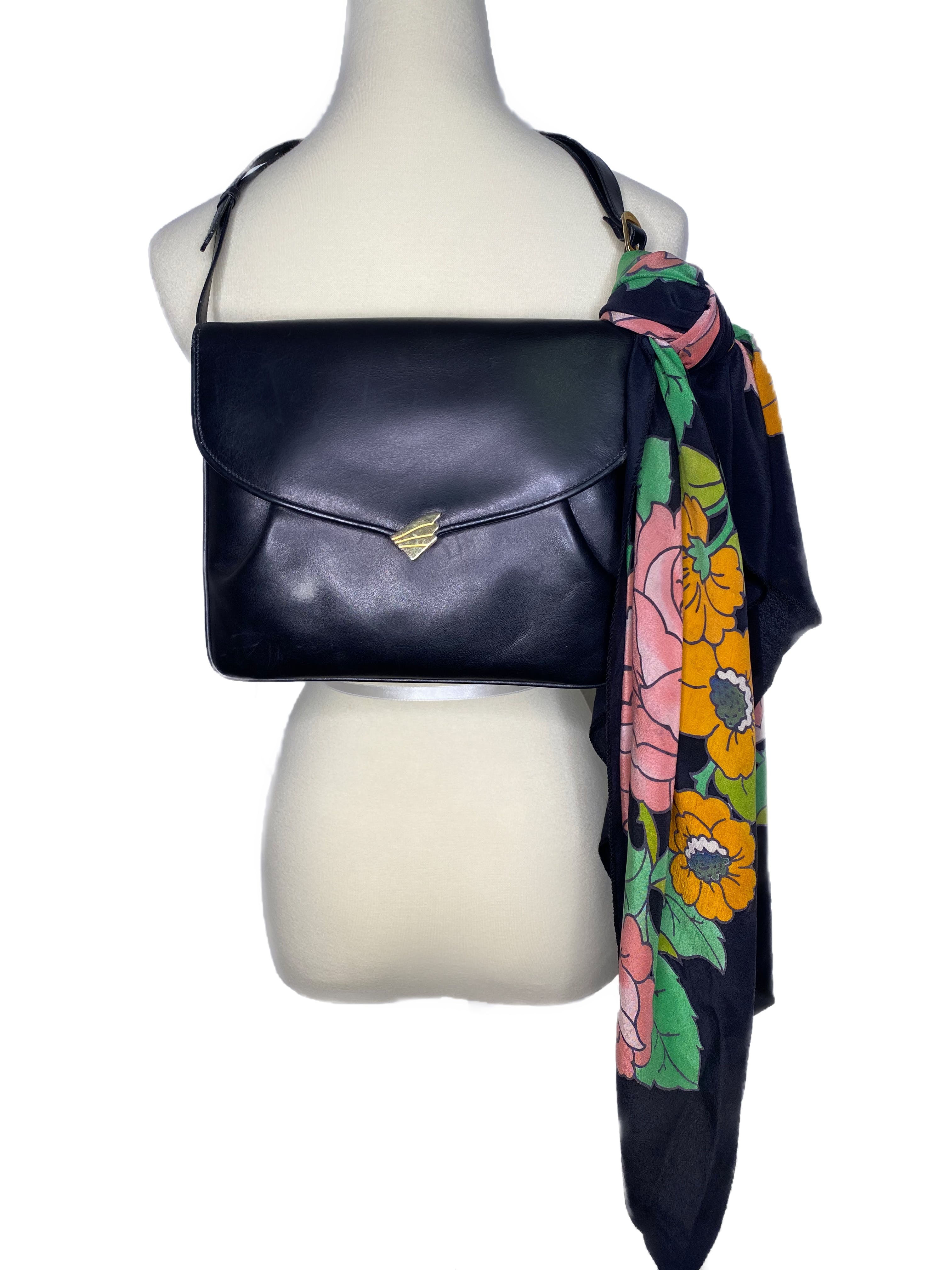 Vintage 70’s Rose Print Scarf | Shop THRILLING