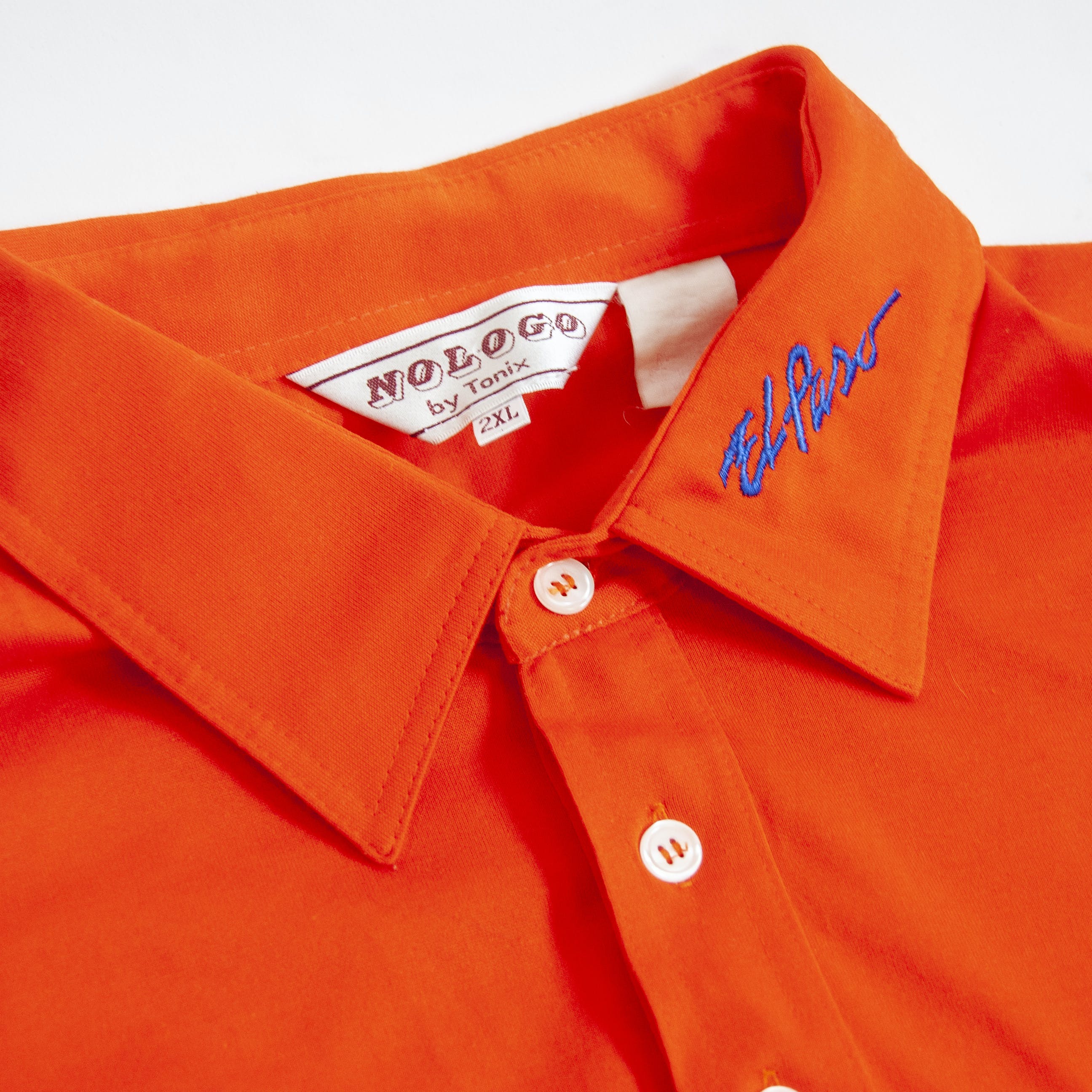 Vintage 80’s/90’s Utep Orange Polo by Nologo | Shop THRILLING