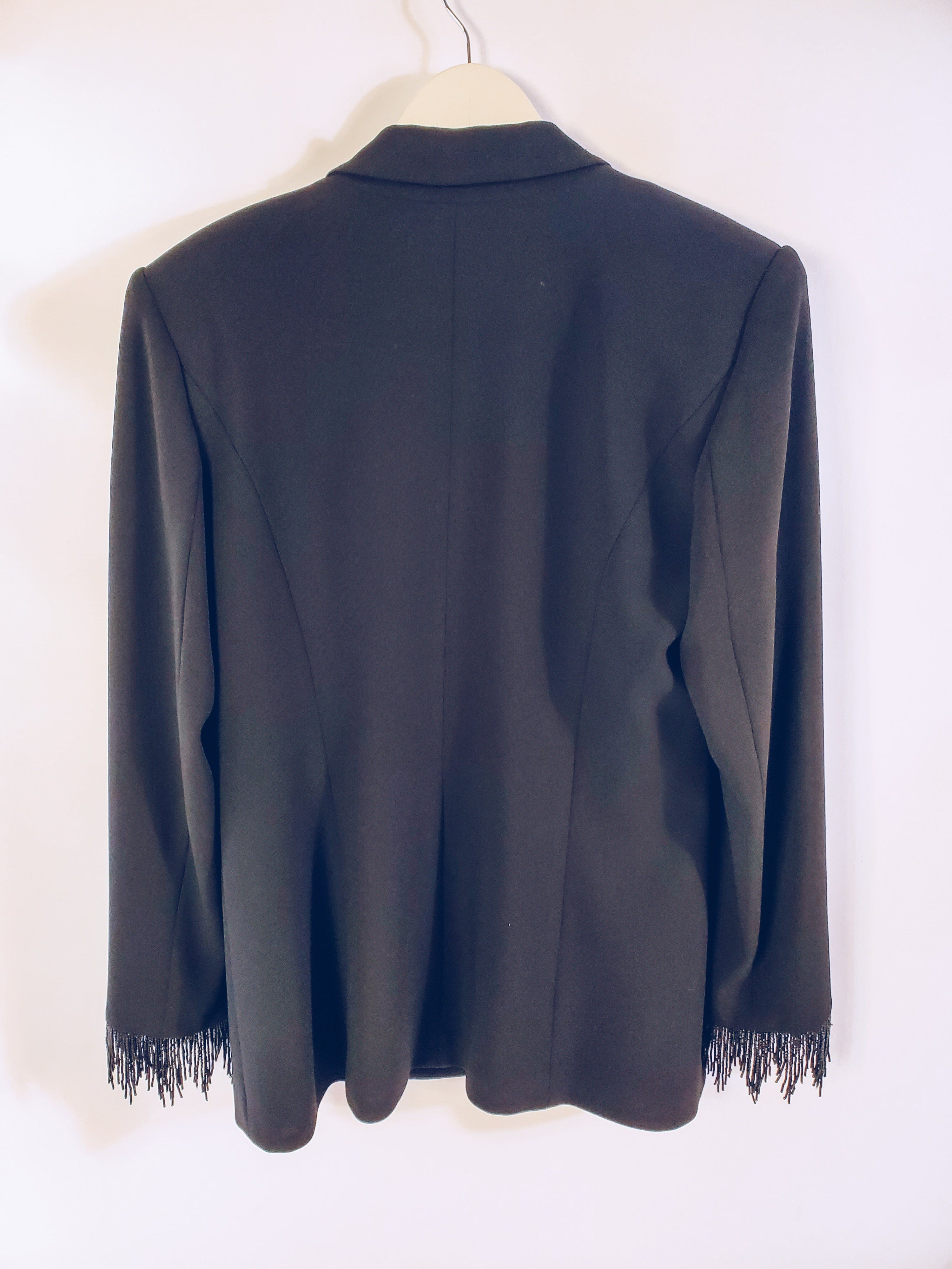 Vintage 80's Black Beaded Blazer | Shop THRILLING