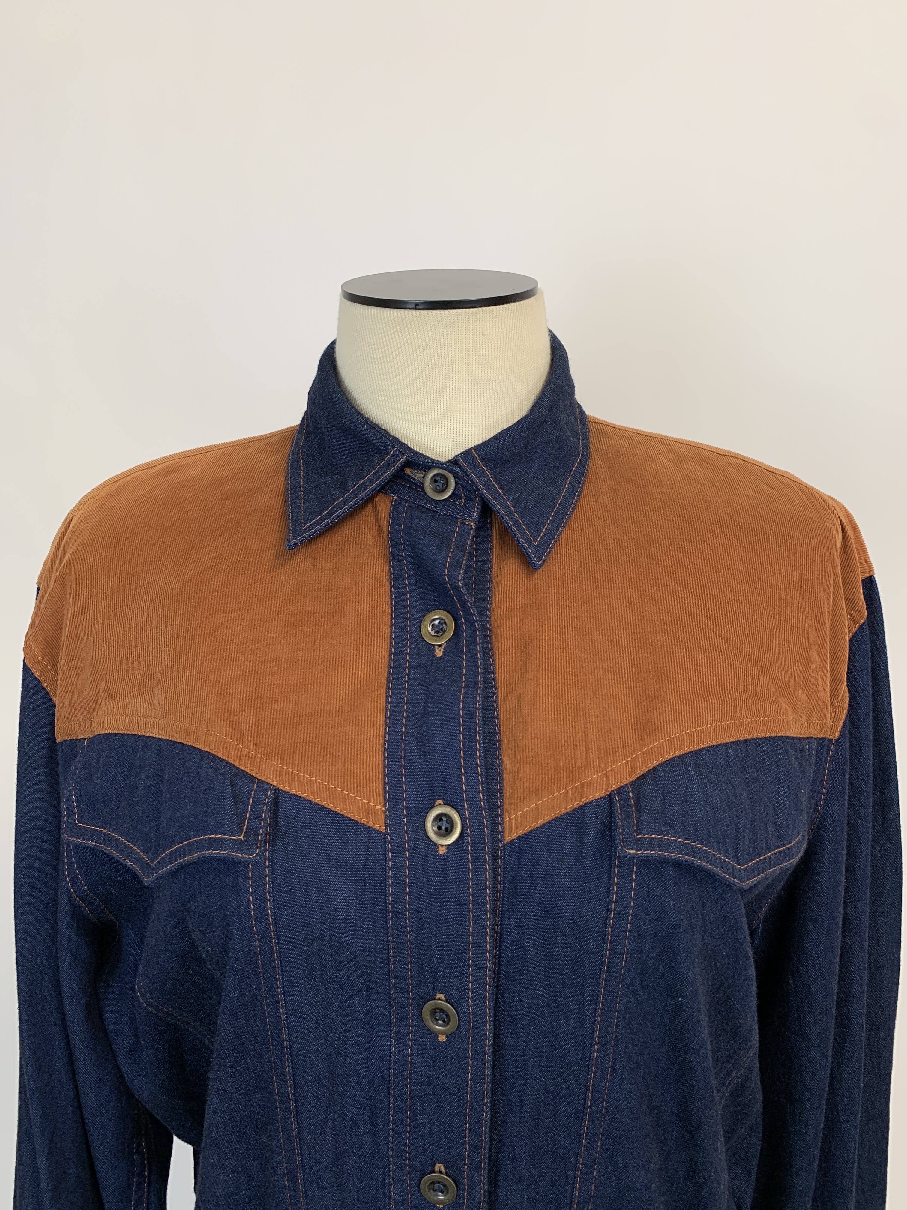 Vintage 80's Button Up Denim Dress by Liz Clairborne | Shop THRILLING