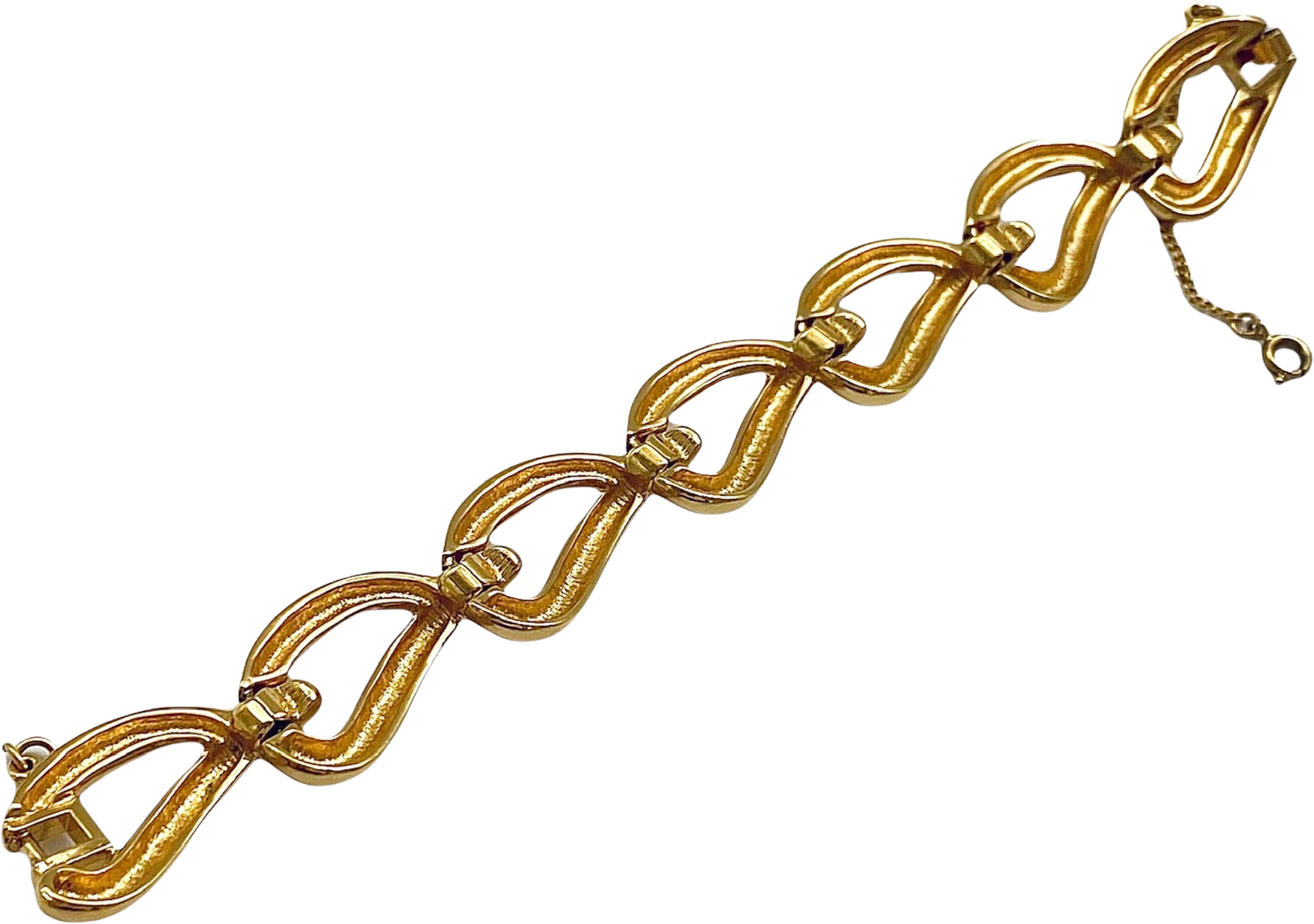 Vintage 80’s Monet Gold Plated Fancy Links Bracelet by Monet | Shop ...