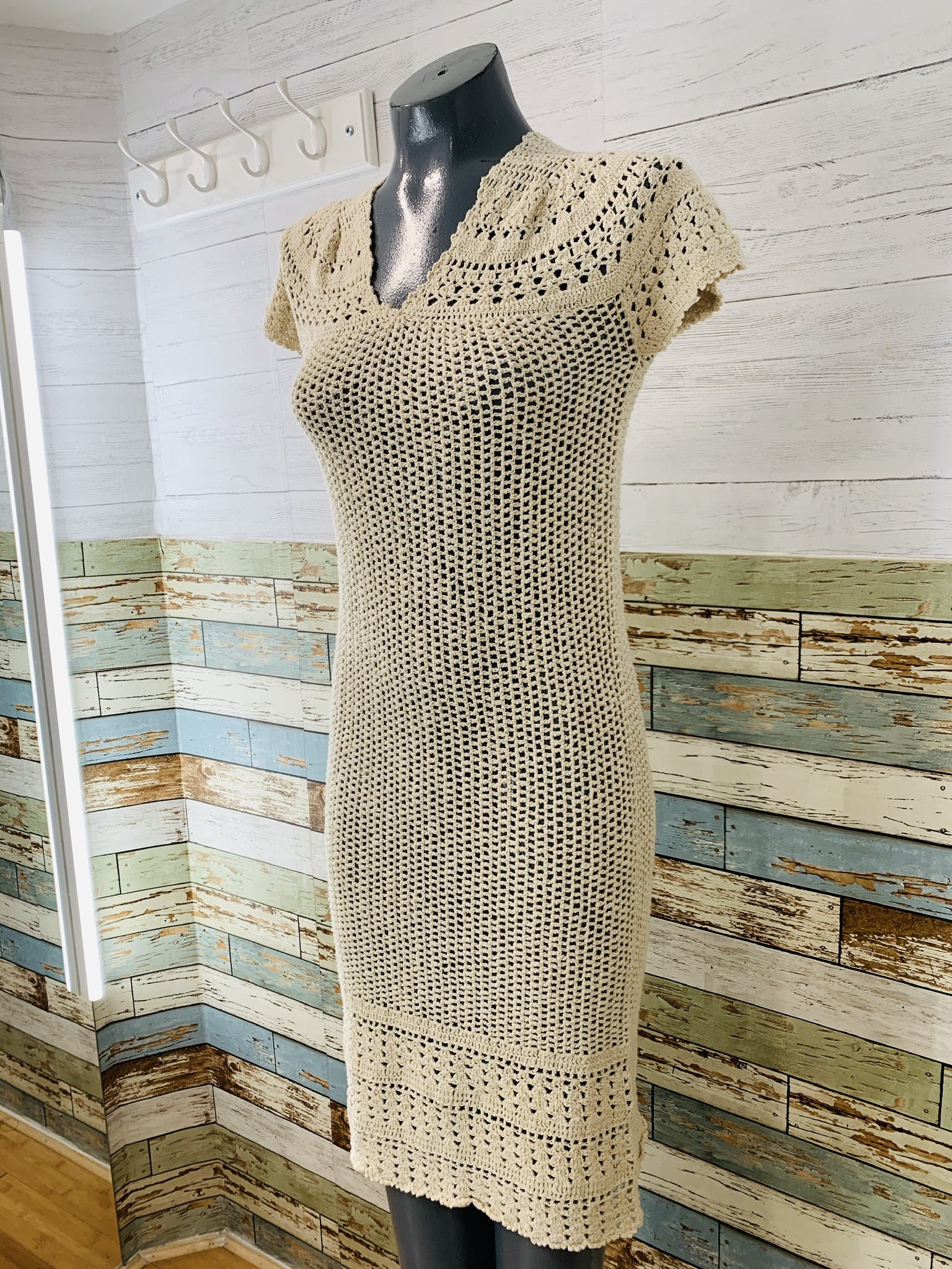 Vintage 80's Crochet Midi Dress by Sm Collectiom | Shop THRILLING