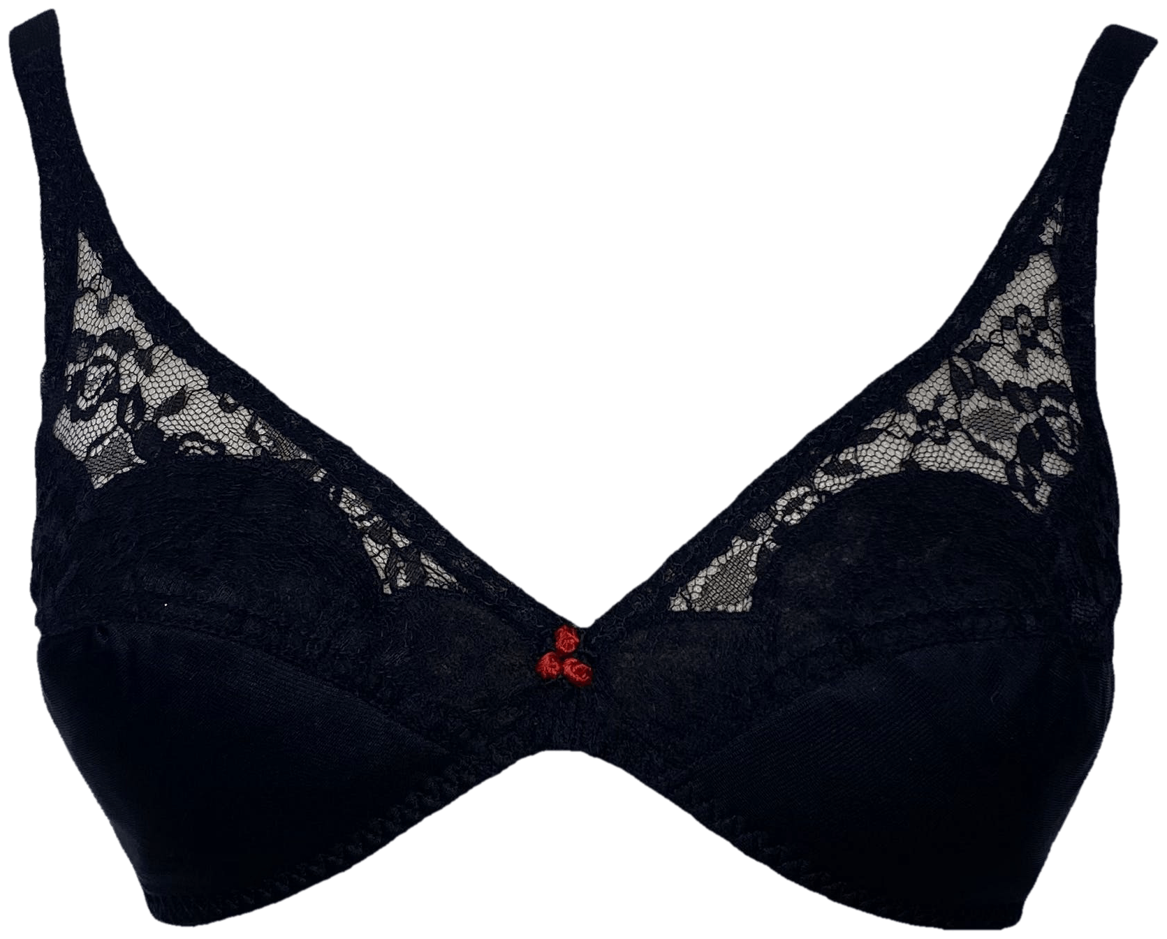 Vintage 80’s Black Lace Bralette | Shop THRILLING