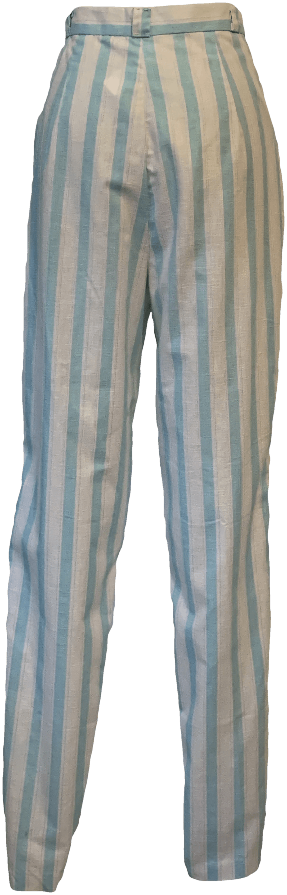 Vintage 80's Baby Blue and White High Waisted Trouser Pant | Shop THRILLING