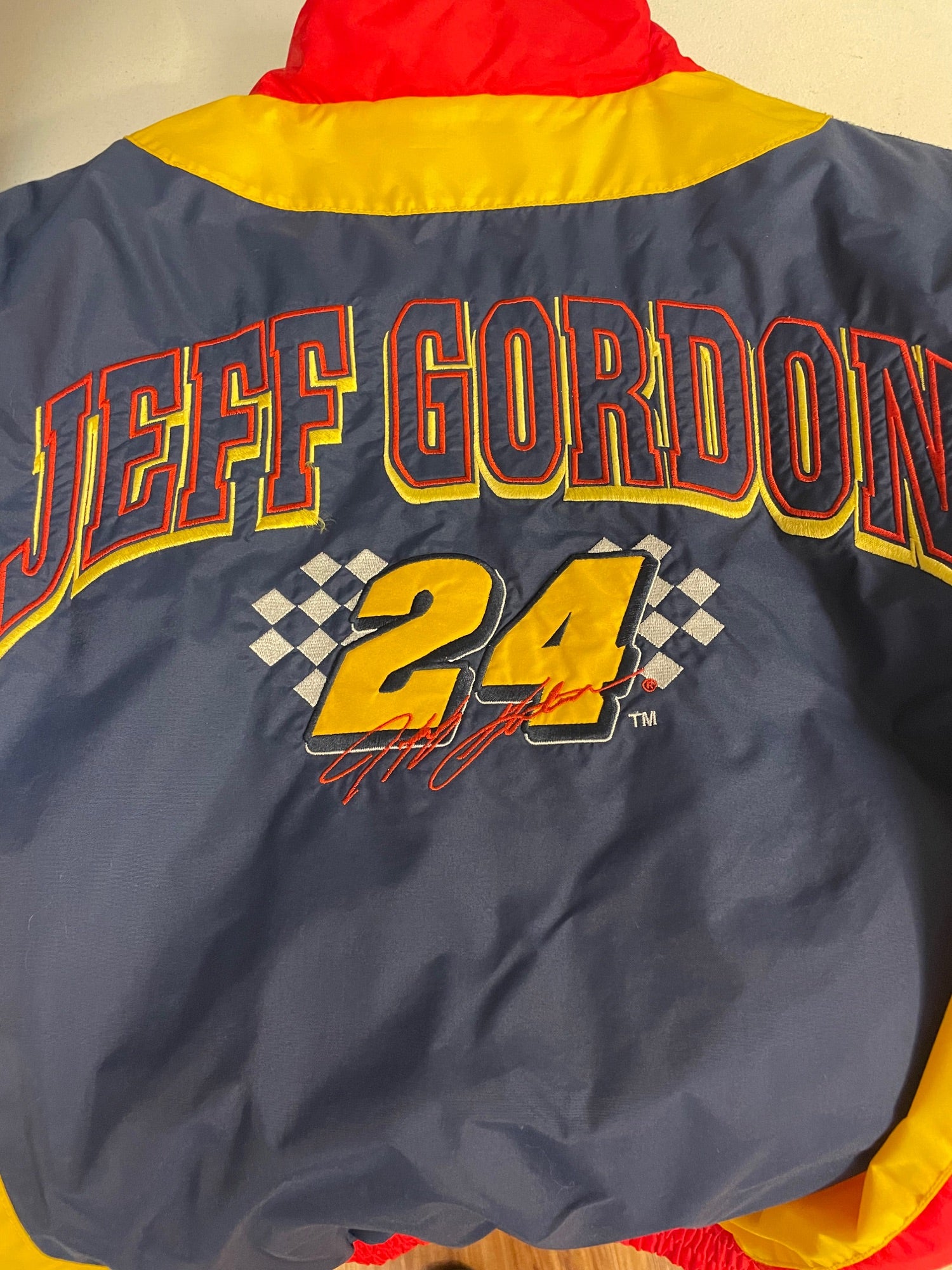 Vintage Jeff Gordon 24 Boy's Nascar Racing Jacket 12 / 14 by Competitor ...