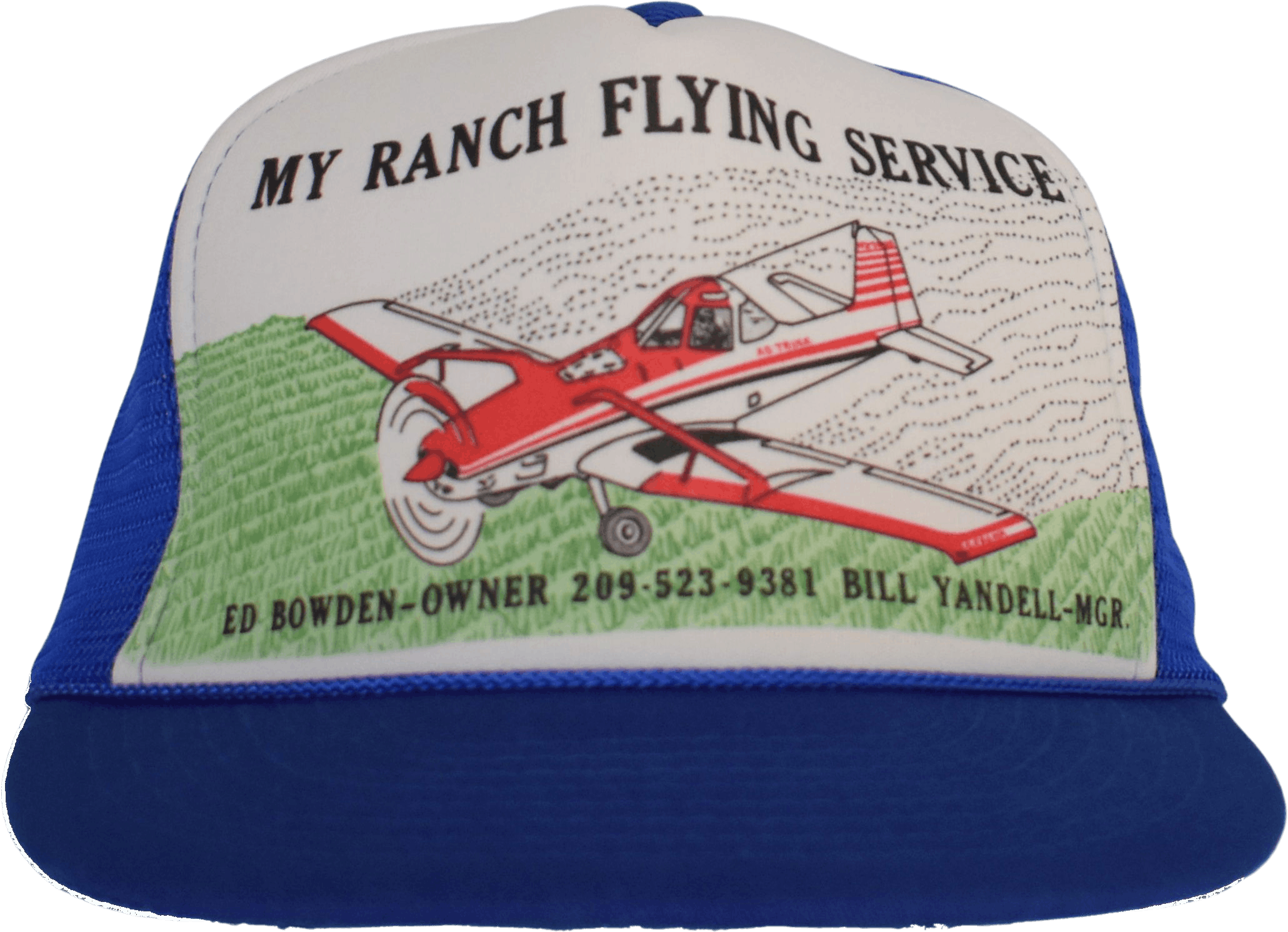 Vintage 90's Crop Duster Agriculture Hat by Colorama | Shop THRILLING