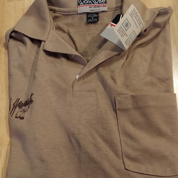 Vintage 90’s John Wanamaker Polo Uniform Shirt Nwt by Work Wise By ...