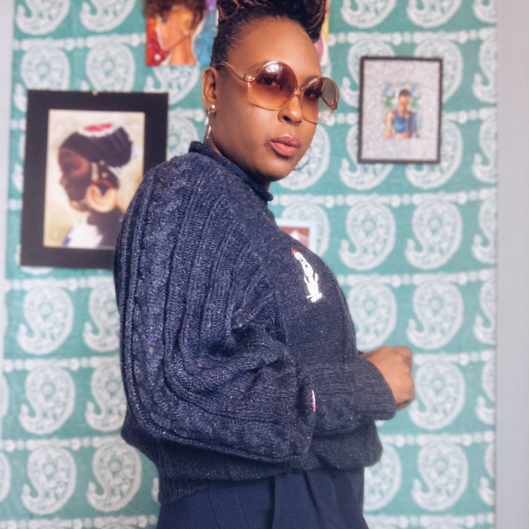 Vintage 90s Studio Adventure Chunky Knit Sweater by Studio Adventures ...