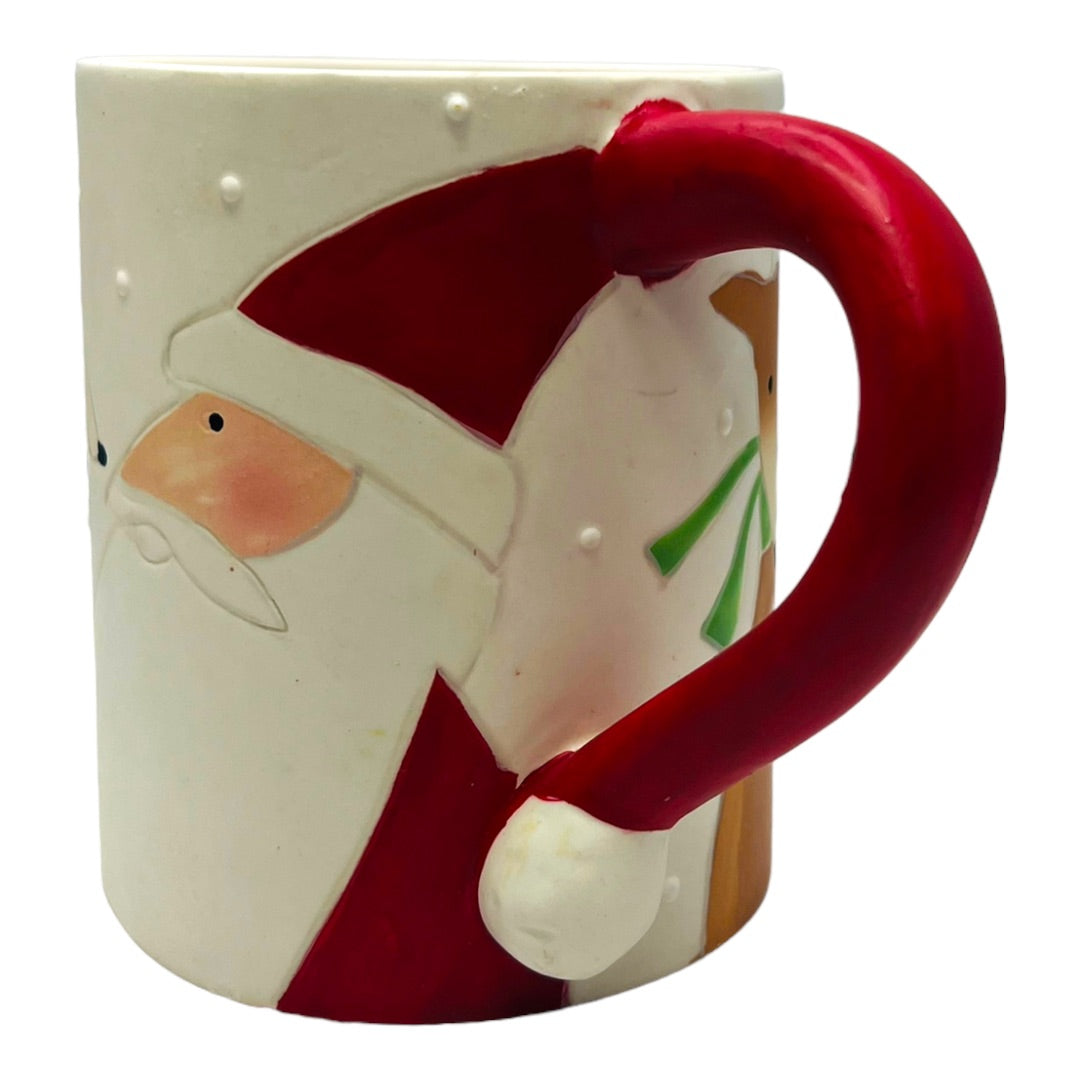 Rare Talking Coffee Mug Santa and Reindeer Vintage by Hallmark | Shop ...