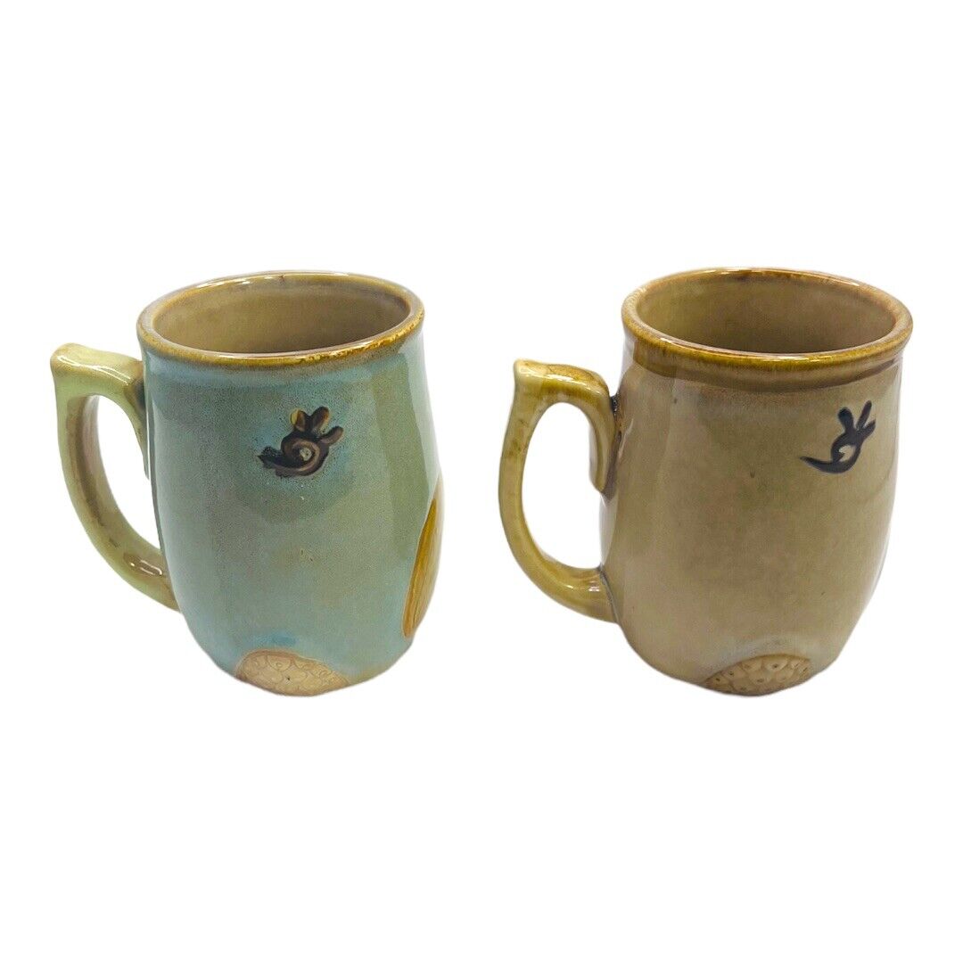 Set of 2 Vintage Ceramic Owl Mugs Coffee Cups by Gibson Home | Shop ...