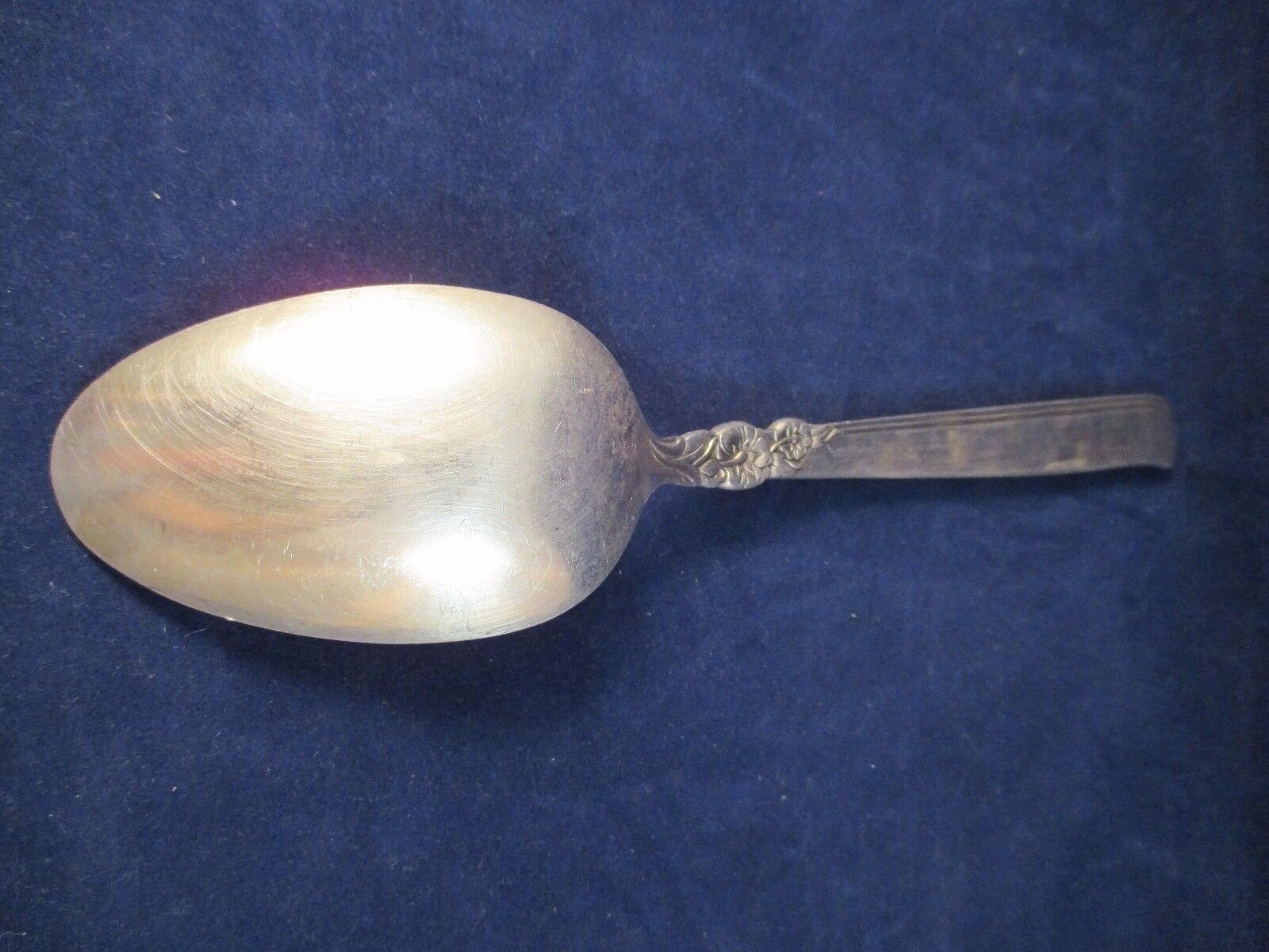 Vintage Oneida Adventure Serving Spoon Silverplate 1955 Midcentury by ...