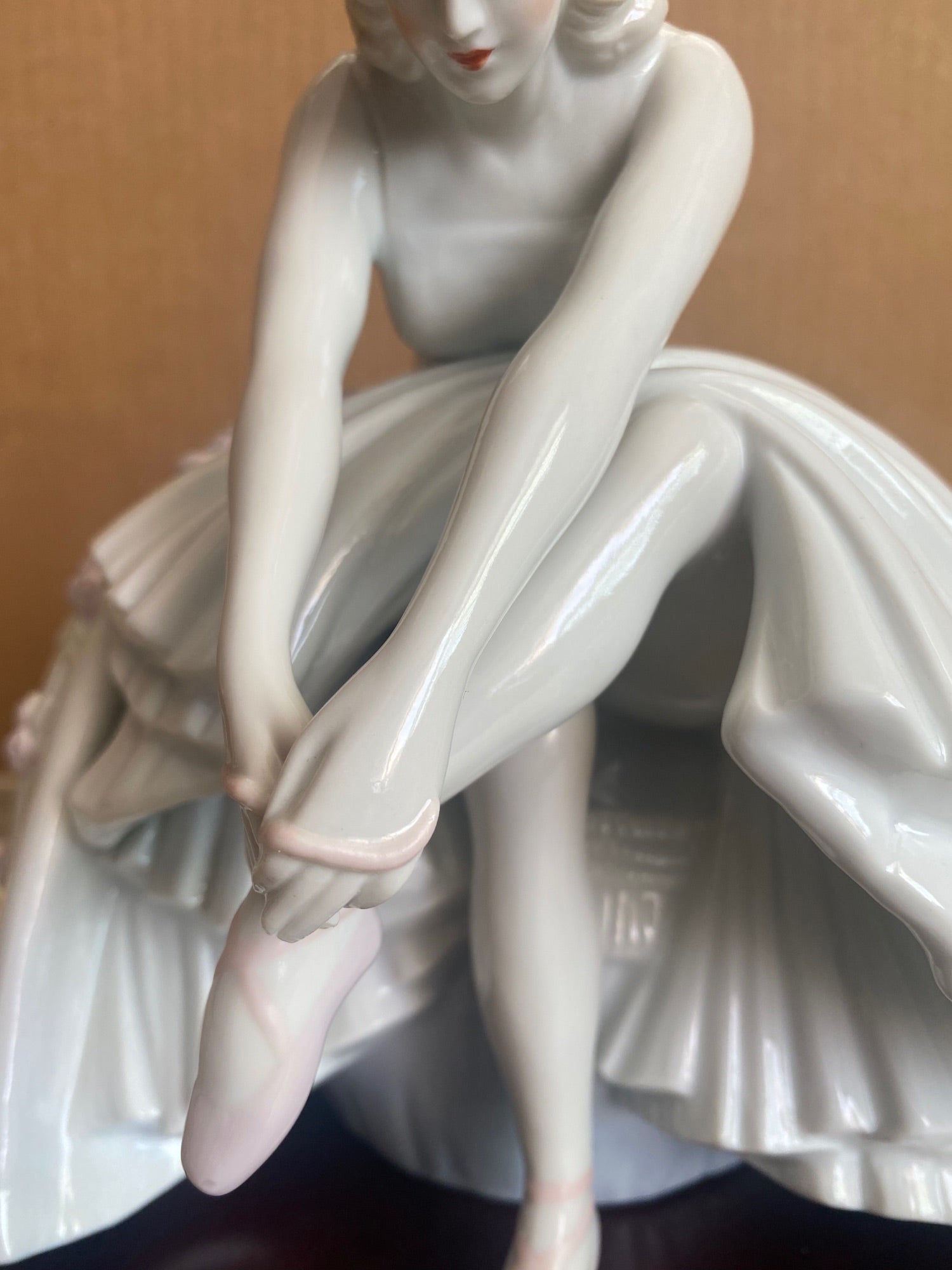 Vintage 1990 Louis Icart 1939 Fair Dancer Underglaze Figurine Limited ...