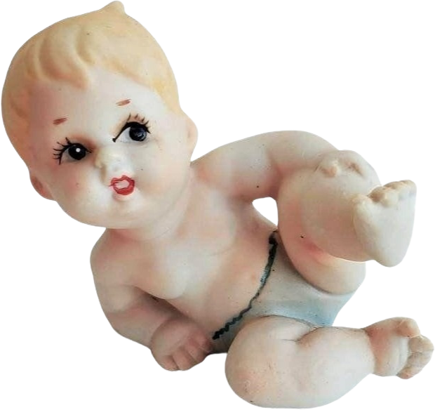Vintage Baby Boy Figure Baby Shower Gift | Shop THRILLING