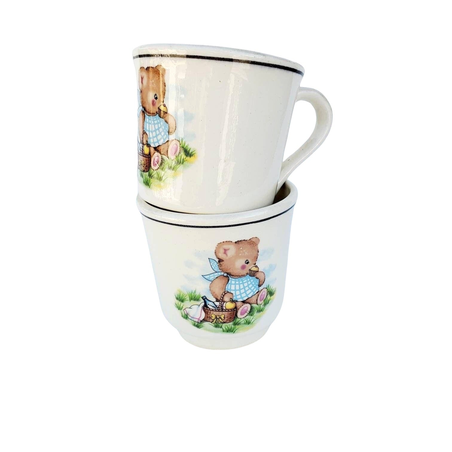 Vintage Child Cups Teddy Bear Cups | Shop THRILLING