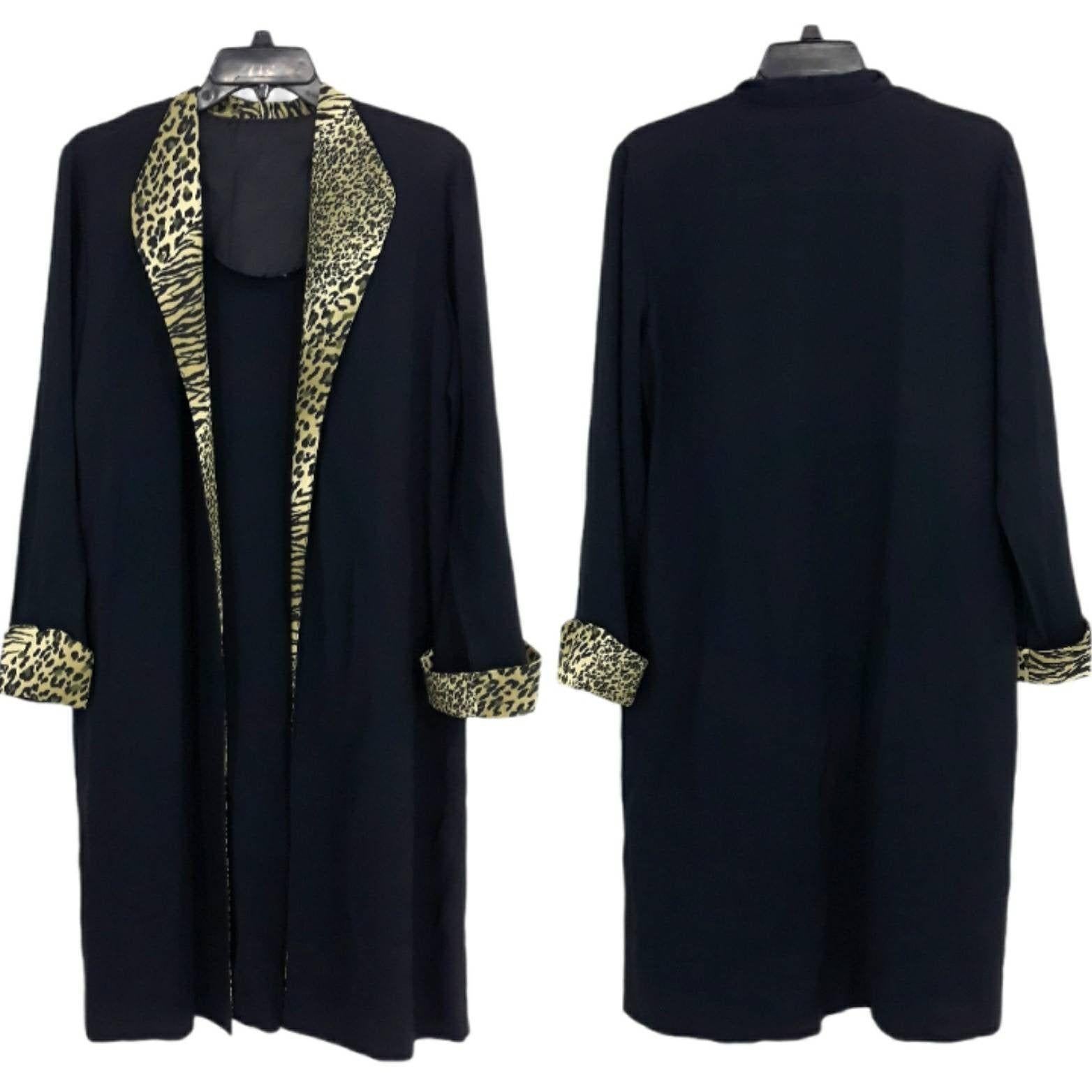 Vintage 80s Black Trench Duster by vintage | Shop THRILLING