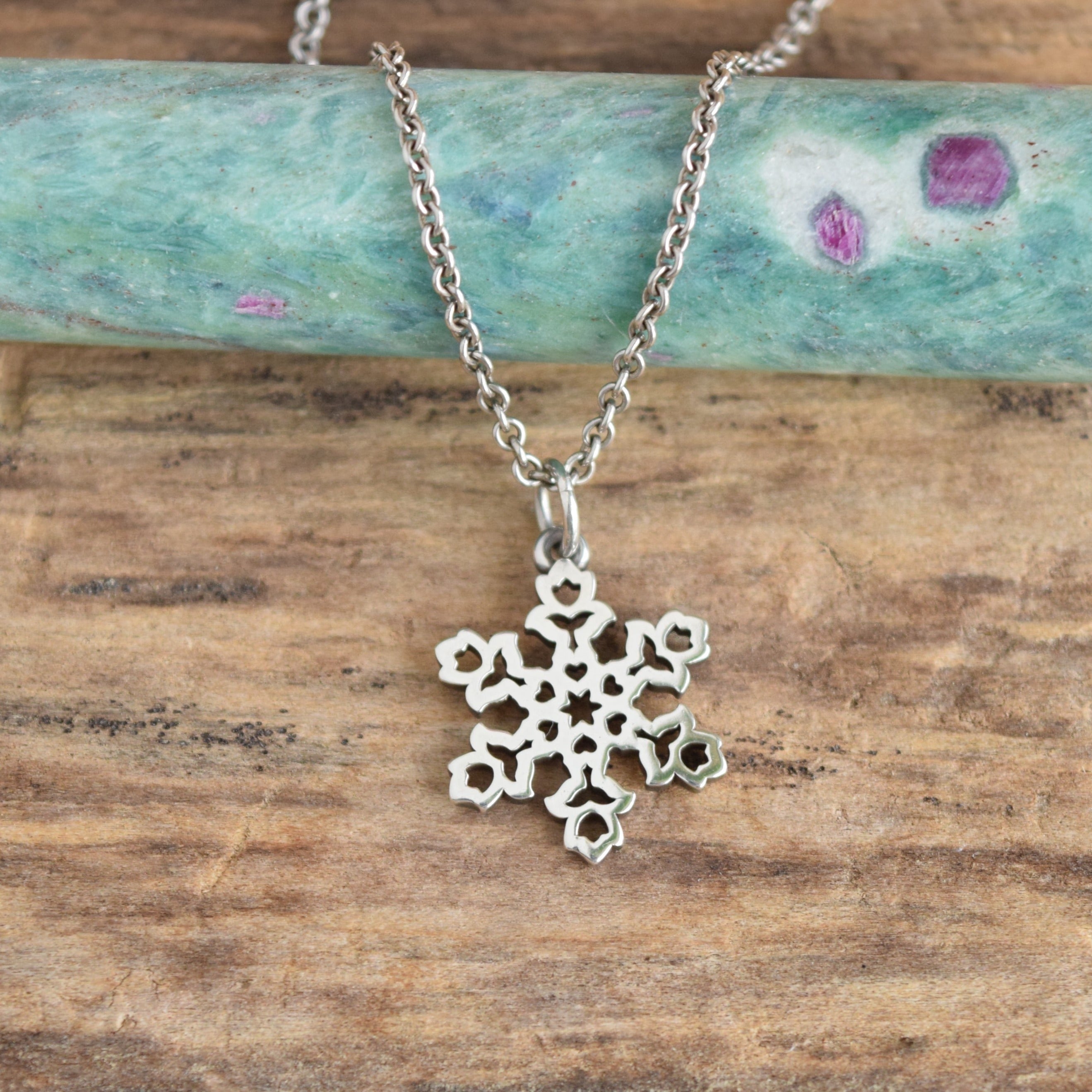 Vintage Dutch Snowflake Pendant Necklace - James Avery by James Avery ...